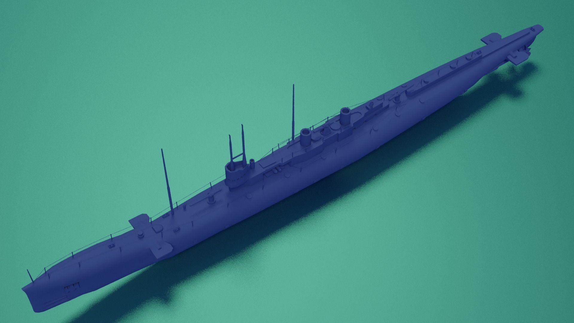 3D model HMS K4 VR / AR / low-poly | CGTrader