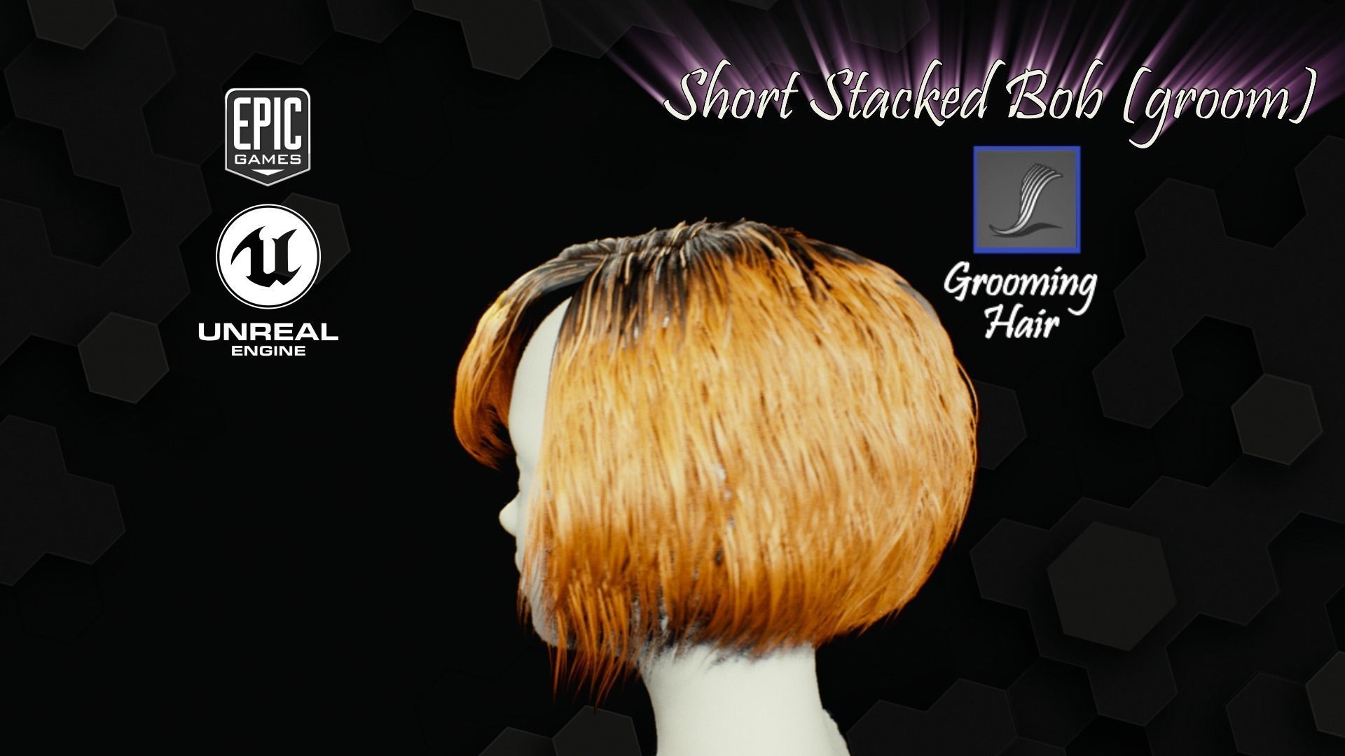 Short Stacked Bob free VR / AR / low-poly 3D model | CGTrader