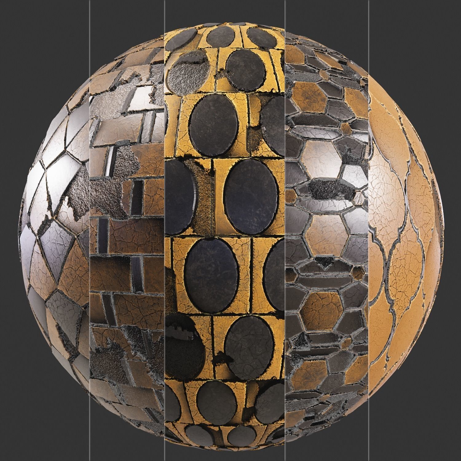 Old Tile Generator Texture | CGTrader