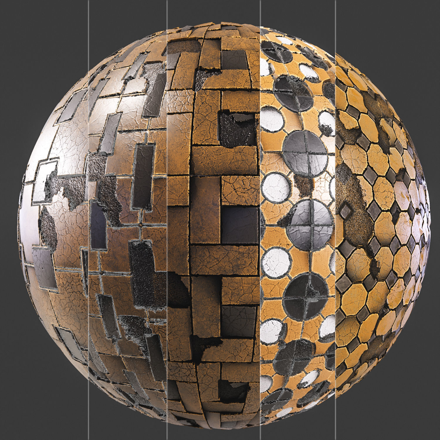 Old Tile Generator Texture | CGTrader