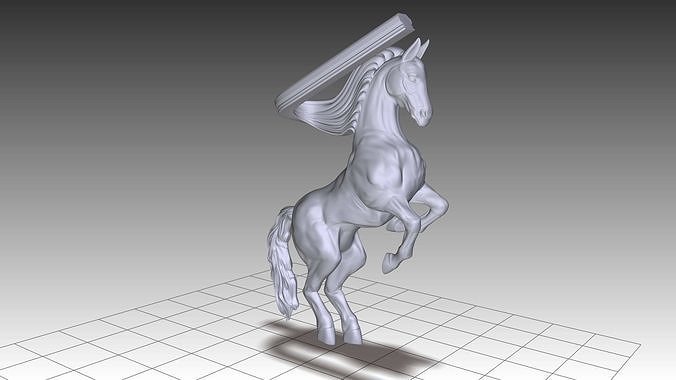 Horse 3D model 3D printable | CGTrader