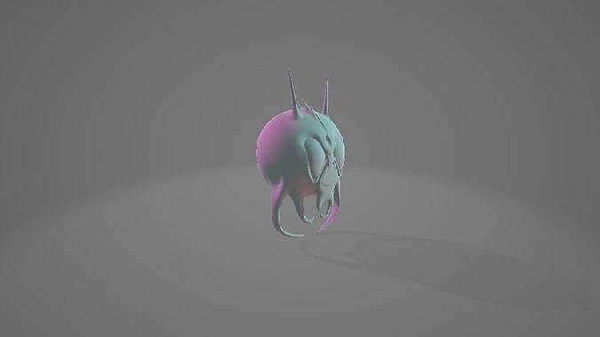 Simple Alien Head free 3D model | CGTrader