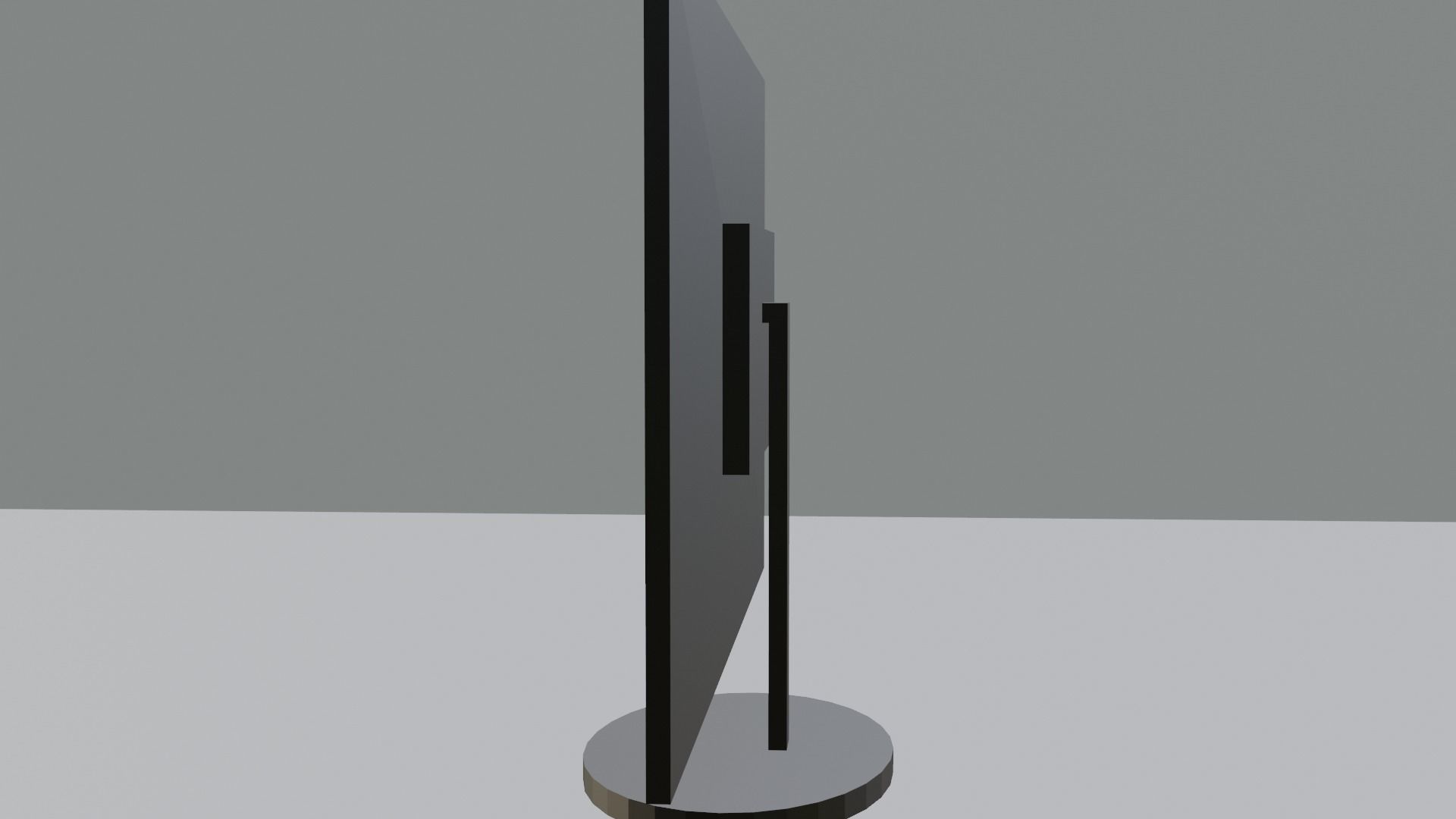 stand led monitor for game unity 3D model | CGTrader