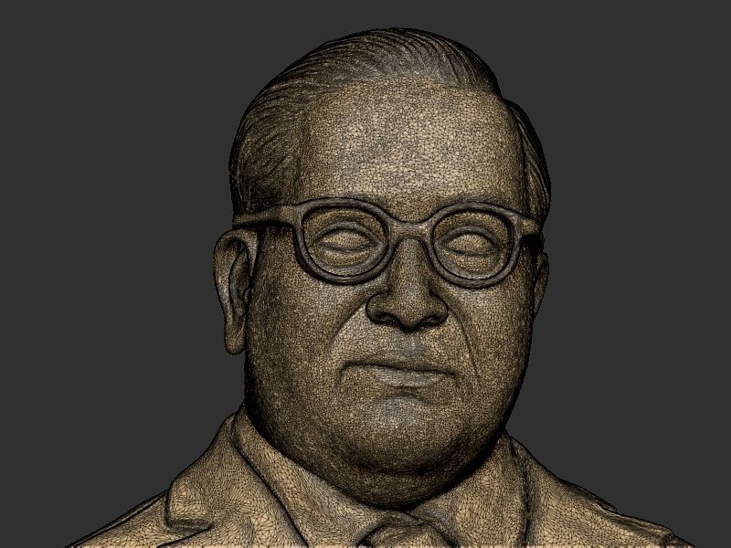 Dr Bhimrao Ambedkar 3D model 3D printable | CGTrader