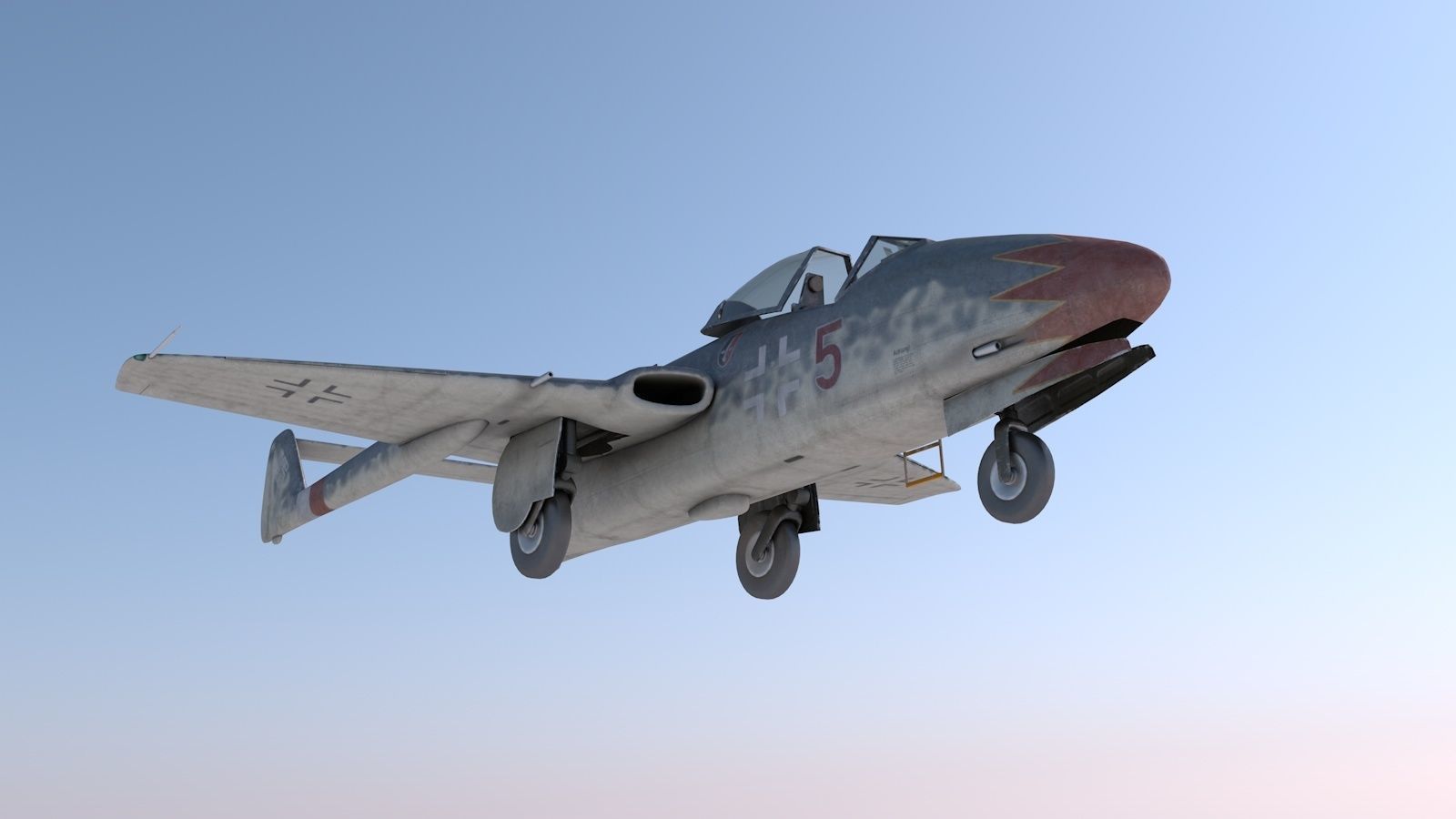 Focke Wulf Flitzer 3D model | CGTrader