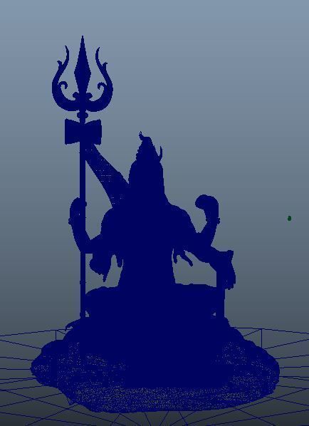 Mahadev statue of lord shiva 3D model 3D printable | CGTrader
