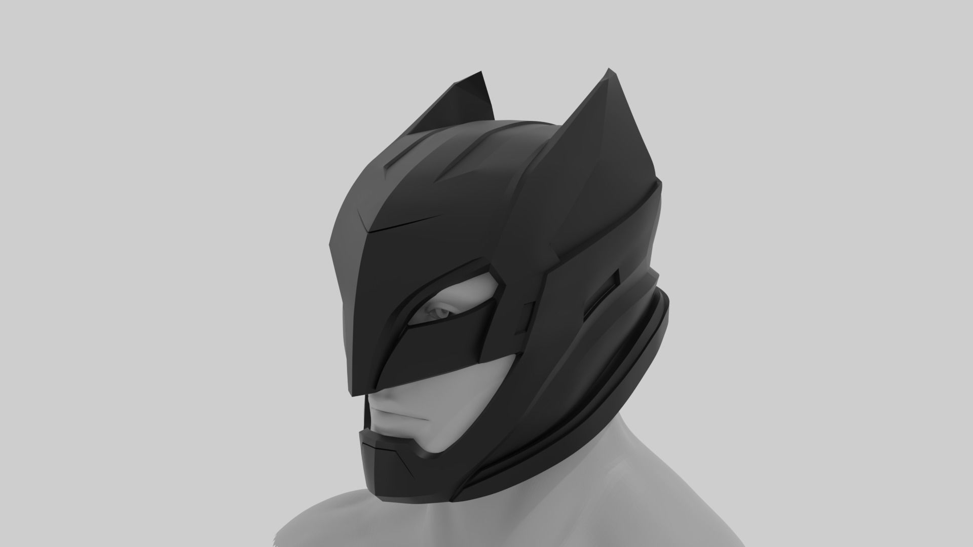 Batman Helmet Armored Version from Batman V Superman free 3D model 3D ...