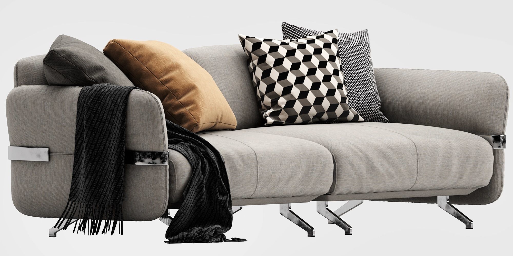 Natuzzi Pablo 3D model | CGTrader