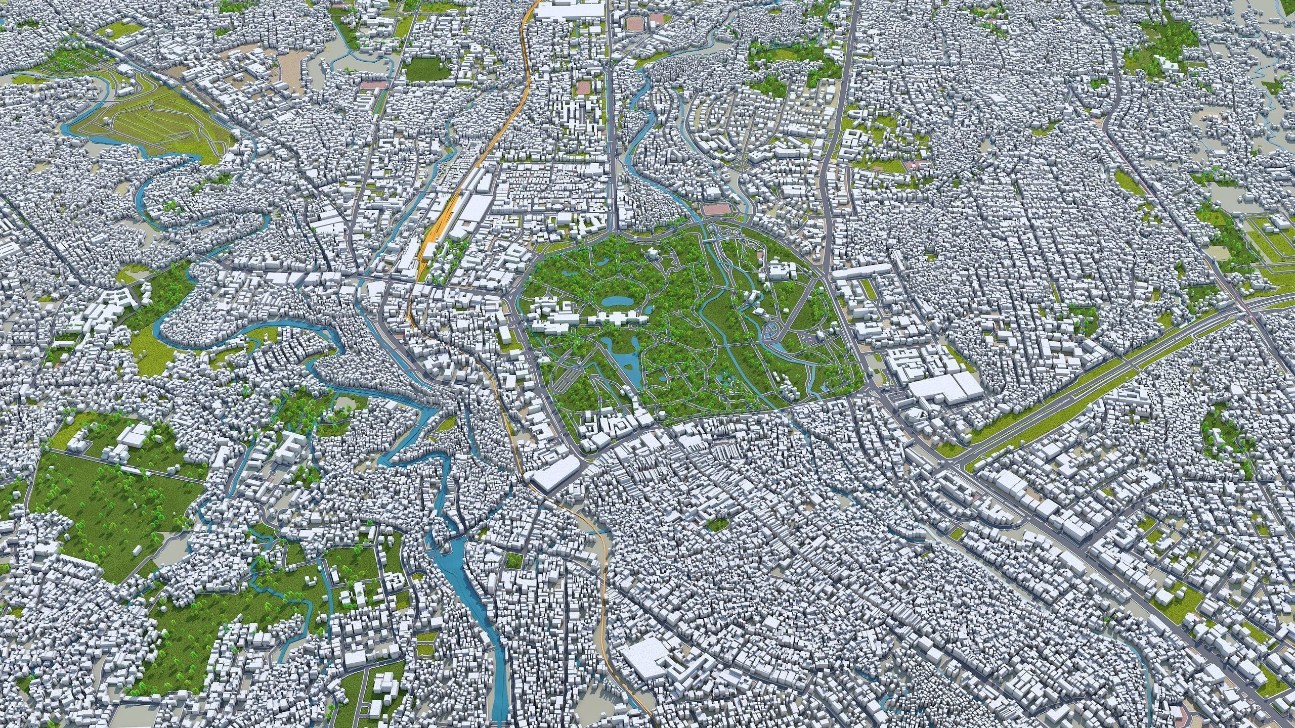 3D model Bogor Ctiy Indonesia VR / AR / low-poly | CGTrader