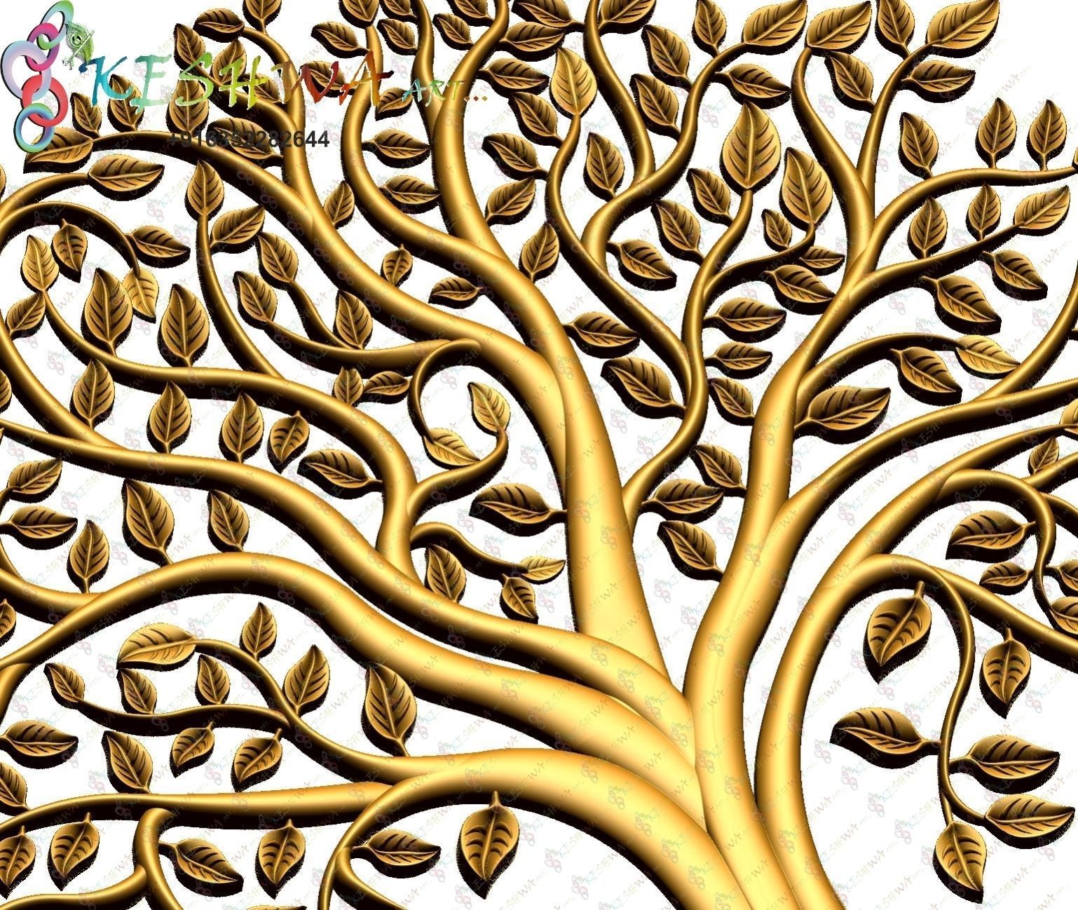 Tree stl model of life svg cut file 3D model 3D printable | CGTrader