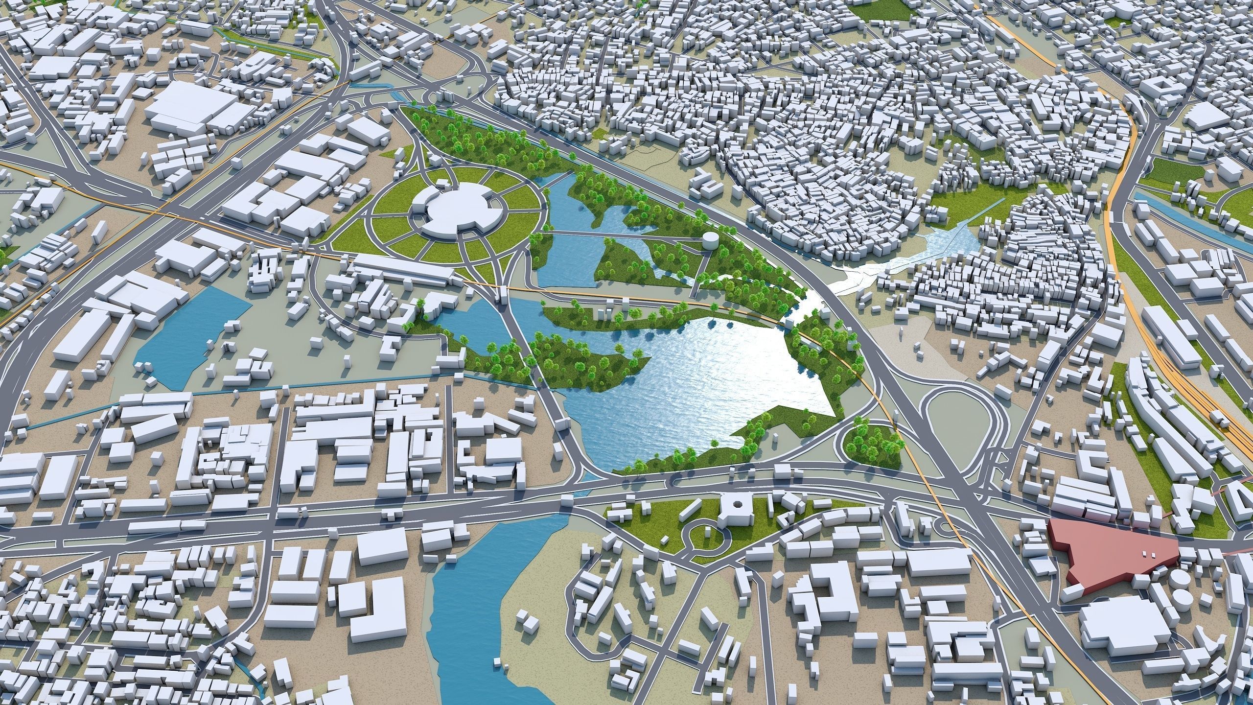 3D model Lagos Full City Nigeria VR / AR / low-poly | CGTrader