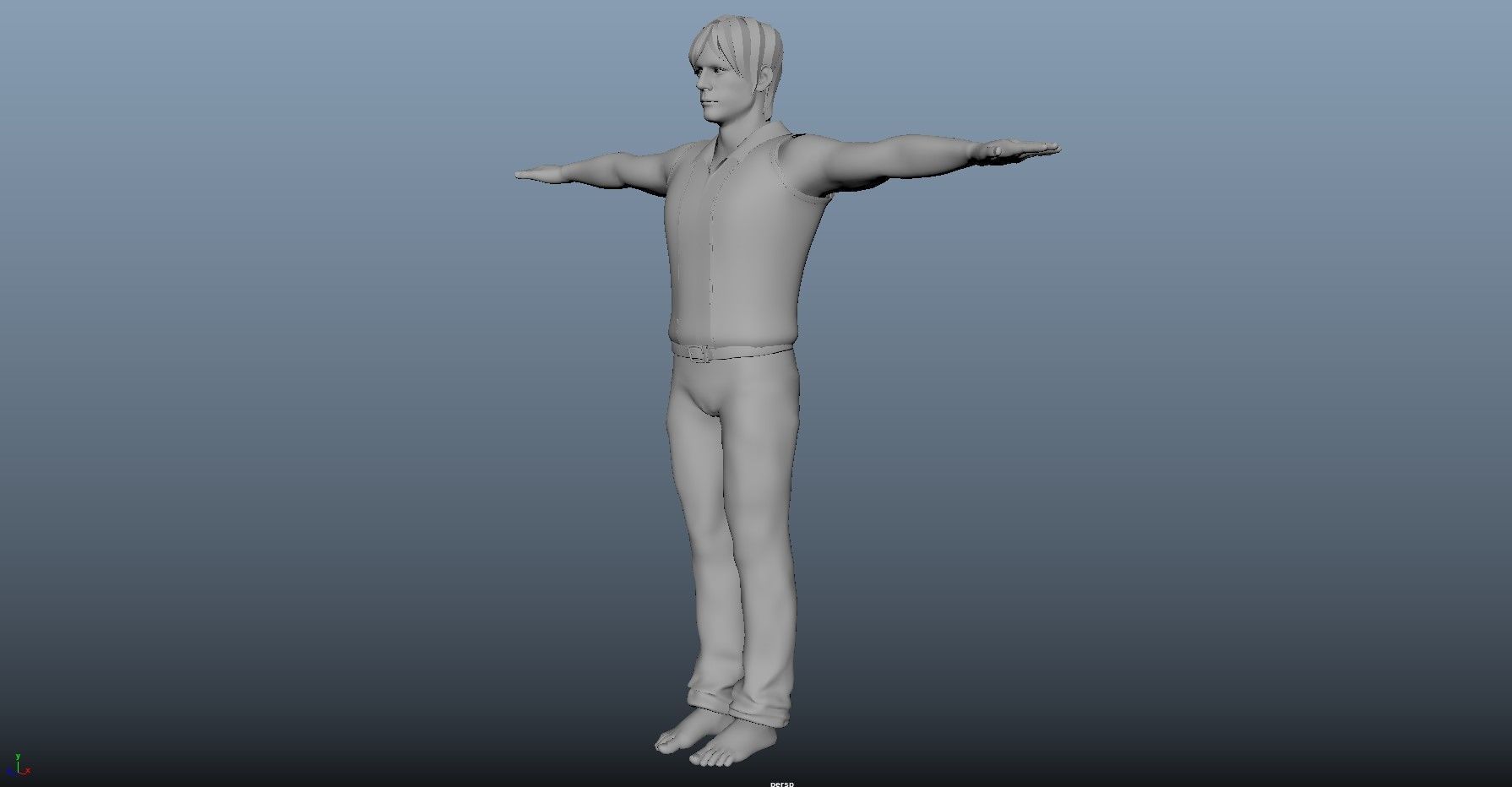 Male 3d Character model free 3D model | CGTrader