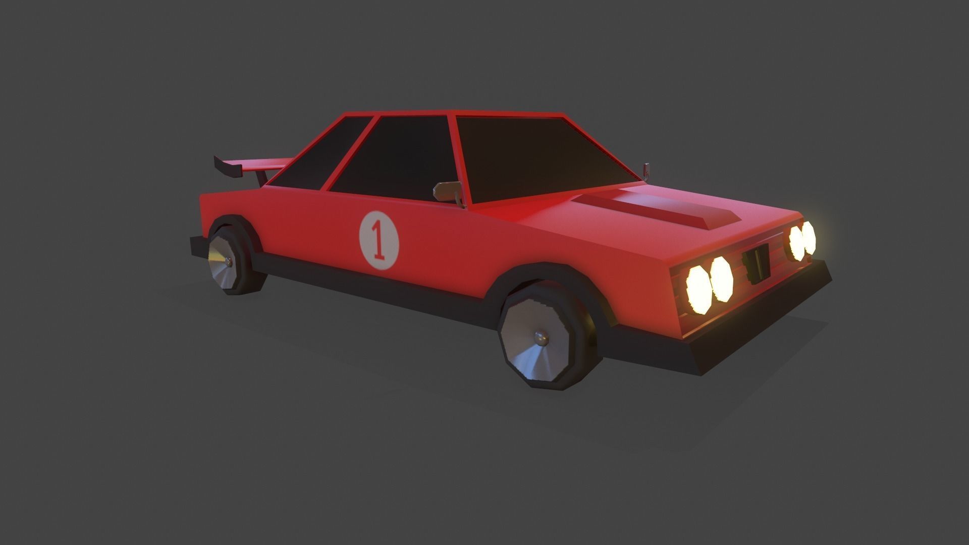 Car LowPoly with textures Collection free VR / AR / low-poly 3D model ...