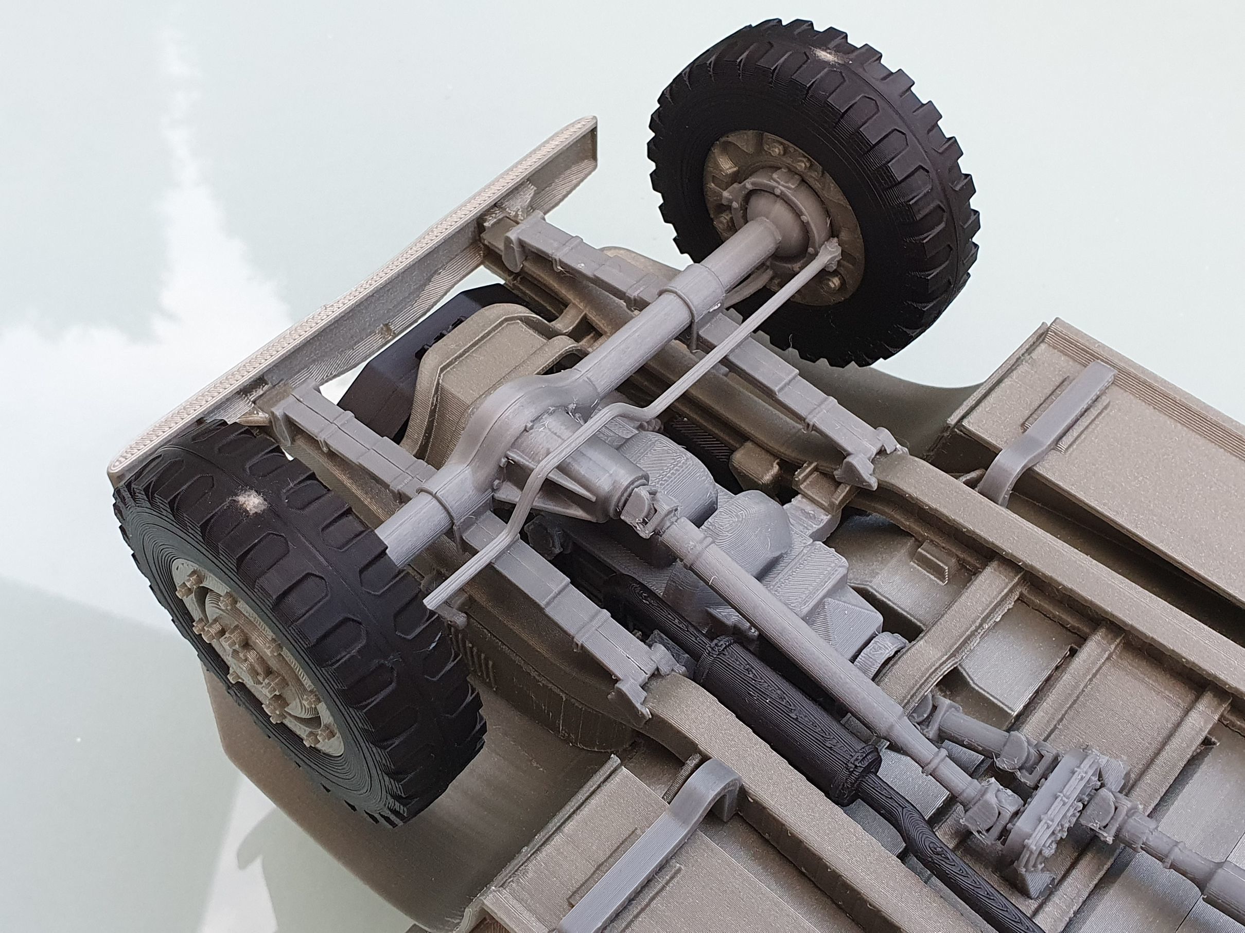 Dodge WC54 - scale model kit FDM 3D model 3D printable | CGTrader
