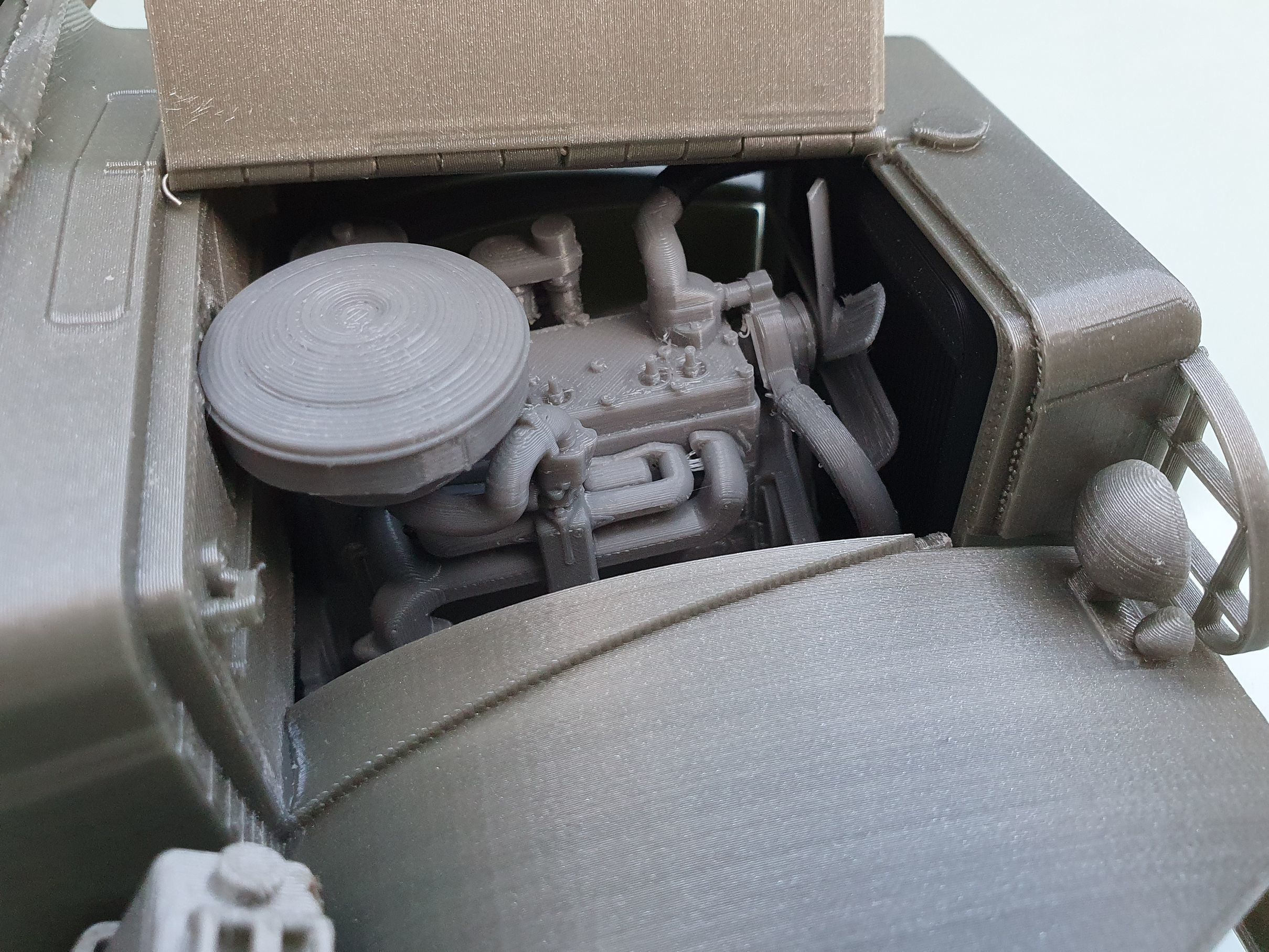 Dodge WC54 - scale model kit FDM 3D model 3D printable | CGTrader