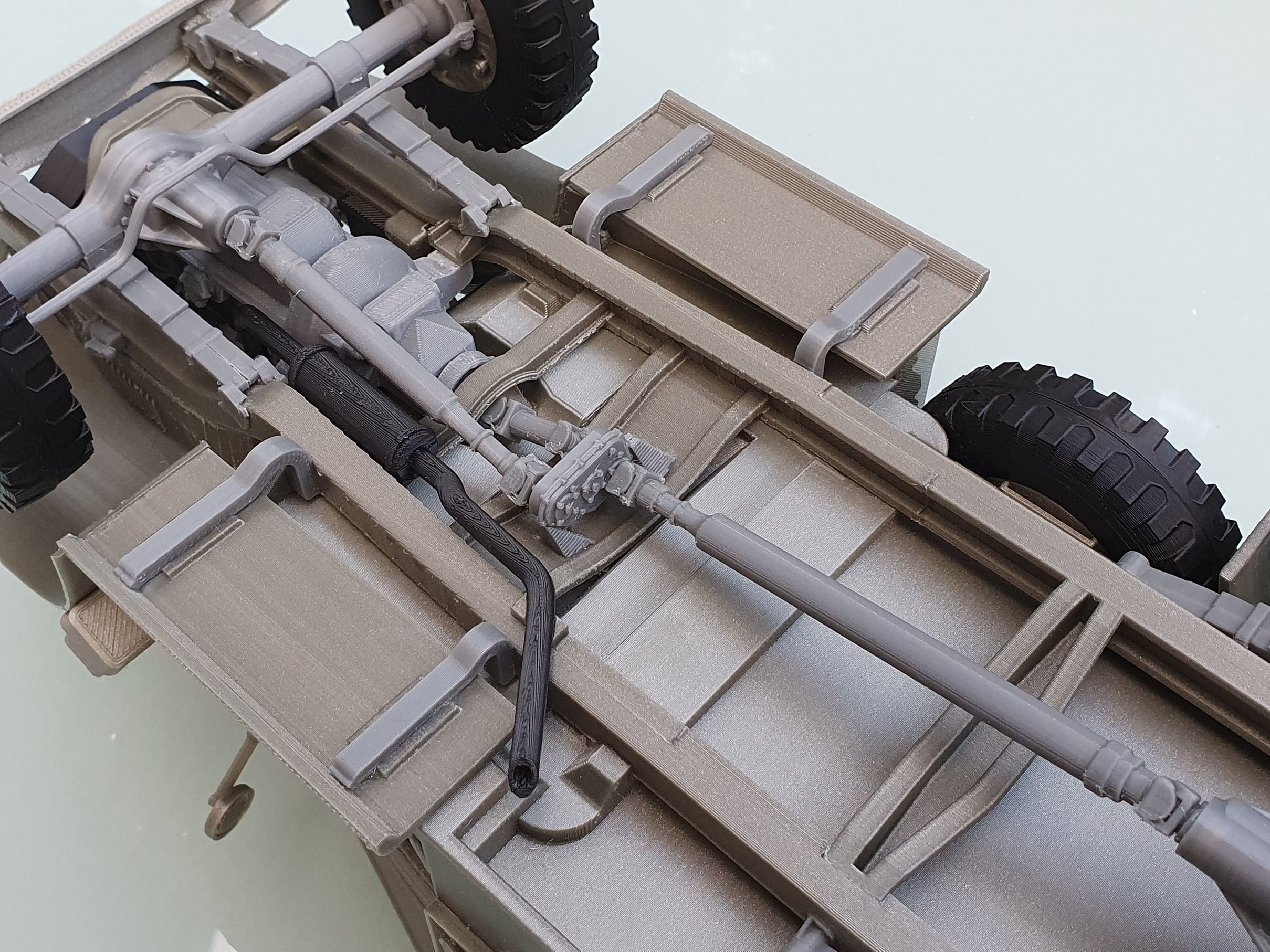 Dodge WC54 - scale model kit FDM 3D model 3D printable | CGTrader