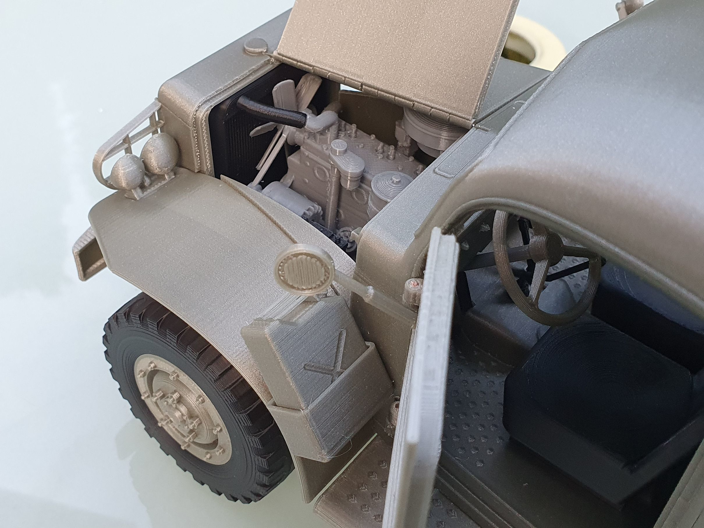 Dodge WC54 - scale model kit FDM 3D model 3D printable | CGTrader