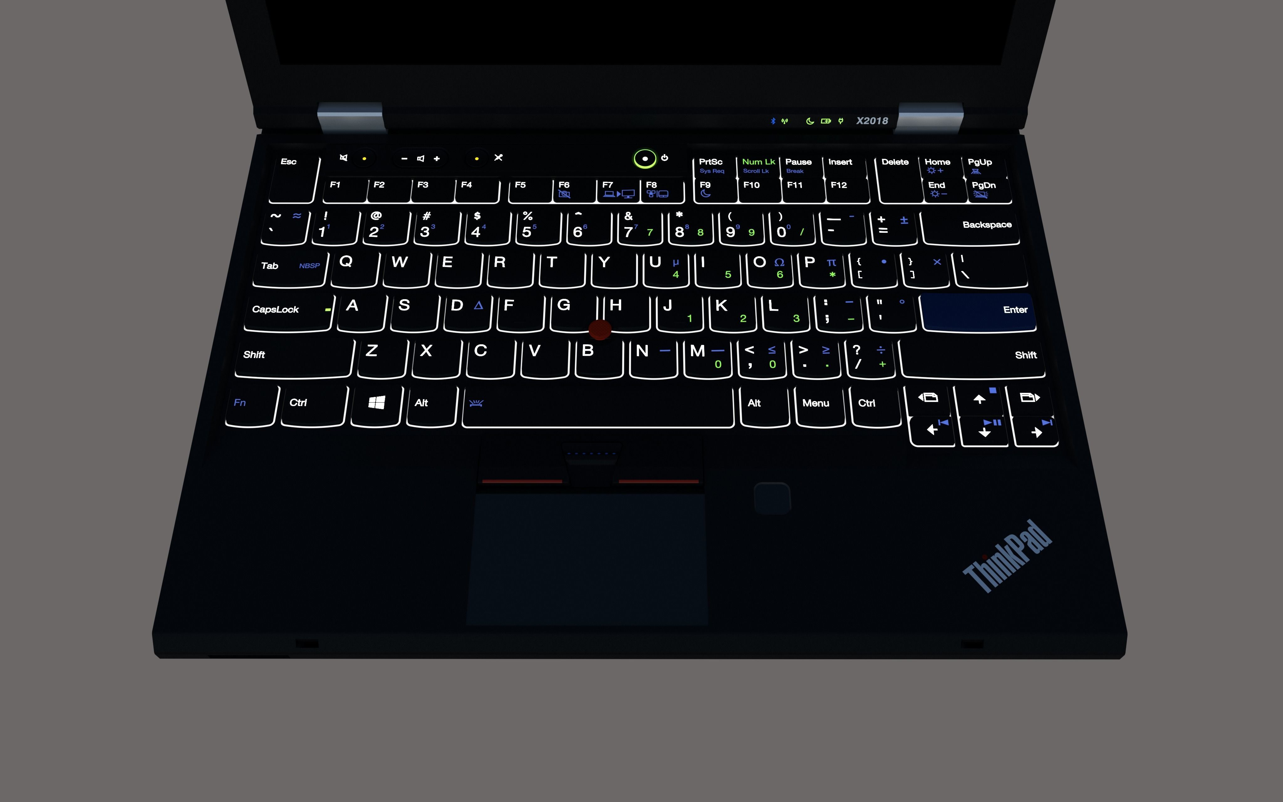 ThinkPad X2018 free 3D model | CGTrader