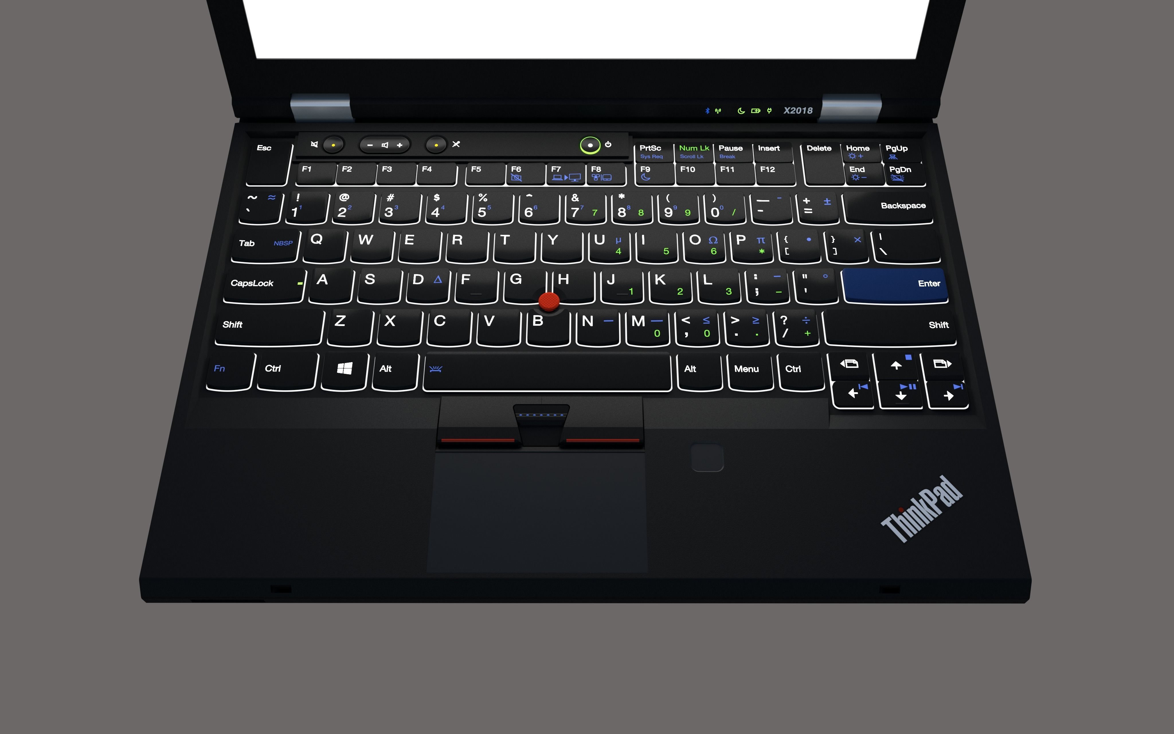 ThinkPad X2018 free 3D model | CGTrader