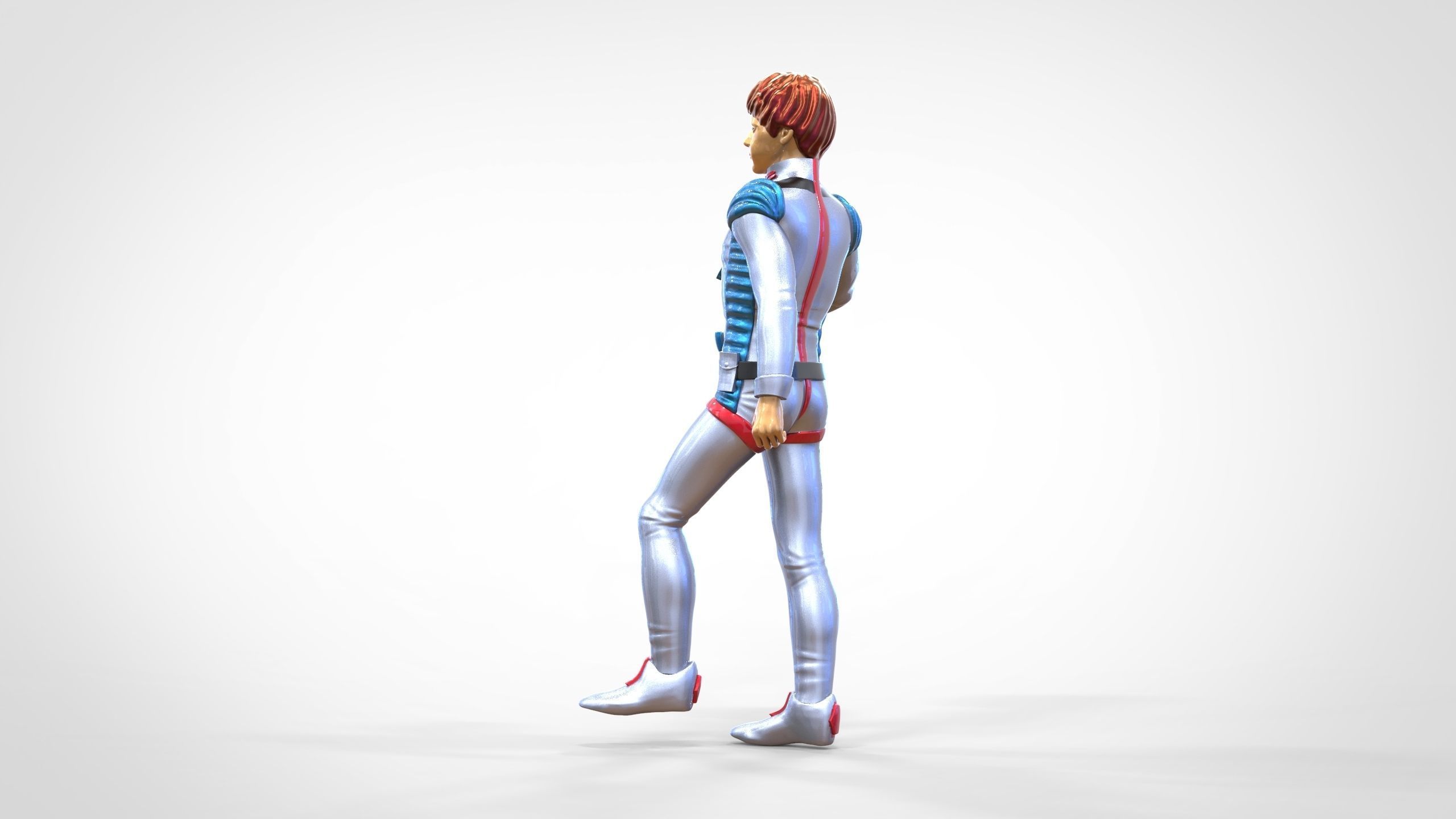 Amuro Ray in Mobile Suit Gundam by Yoshiyuki Tomino 3D model 3D ...