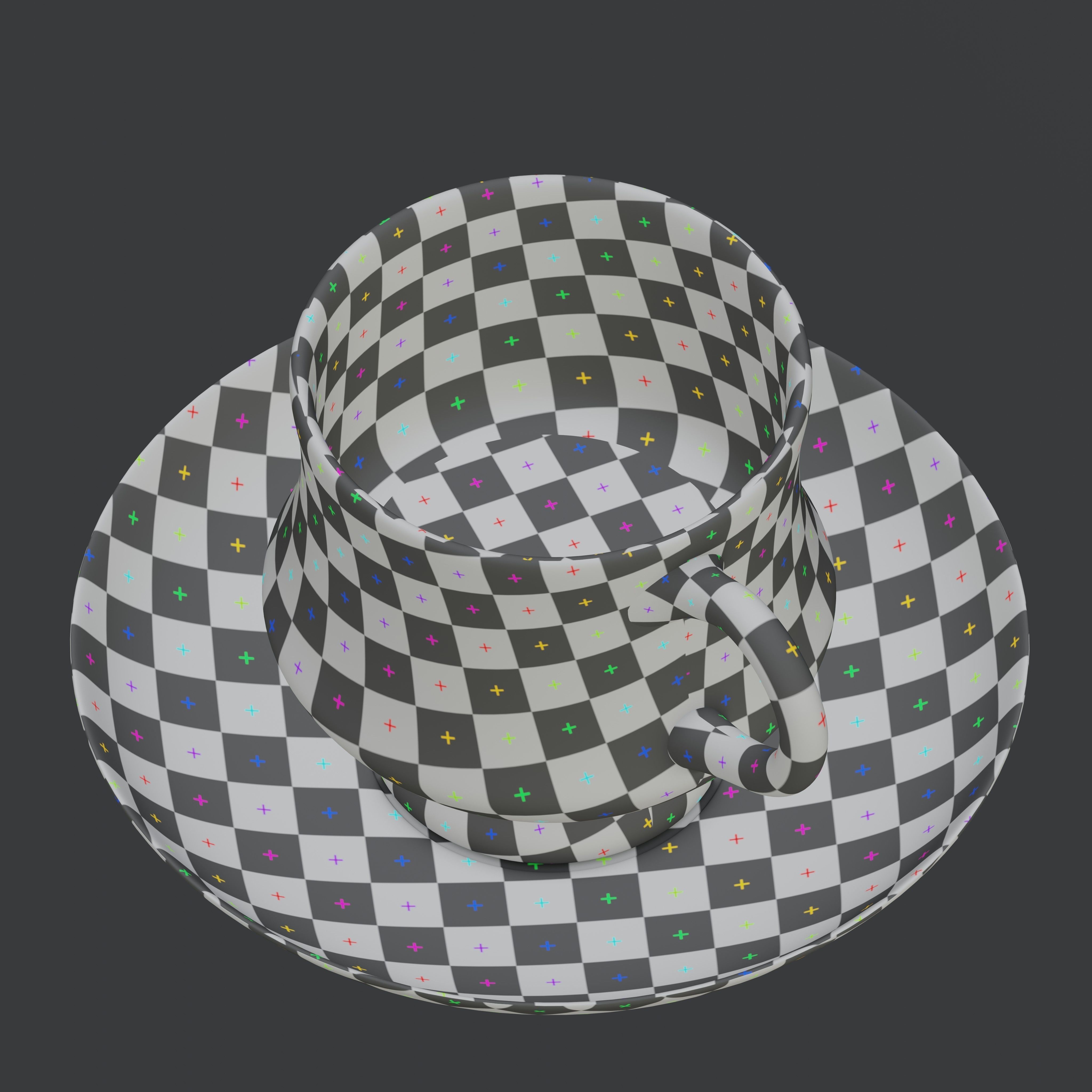 Ceramic teacup 3D model | CGTrader