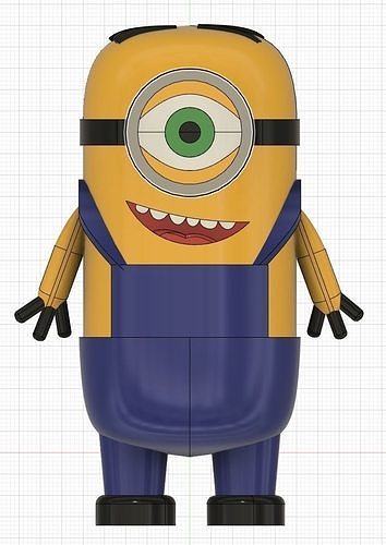 Minion 3D model 3D printable | CGTrader