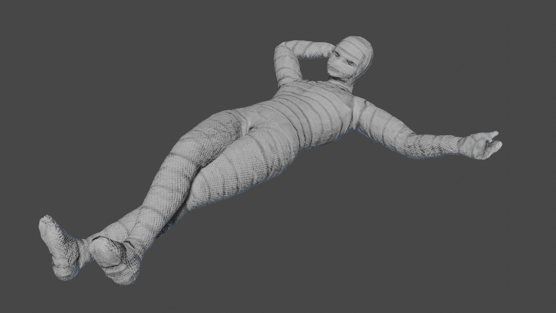 3D model Bandaged man VR / AR / low-poly | CGTrader
