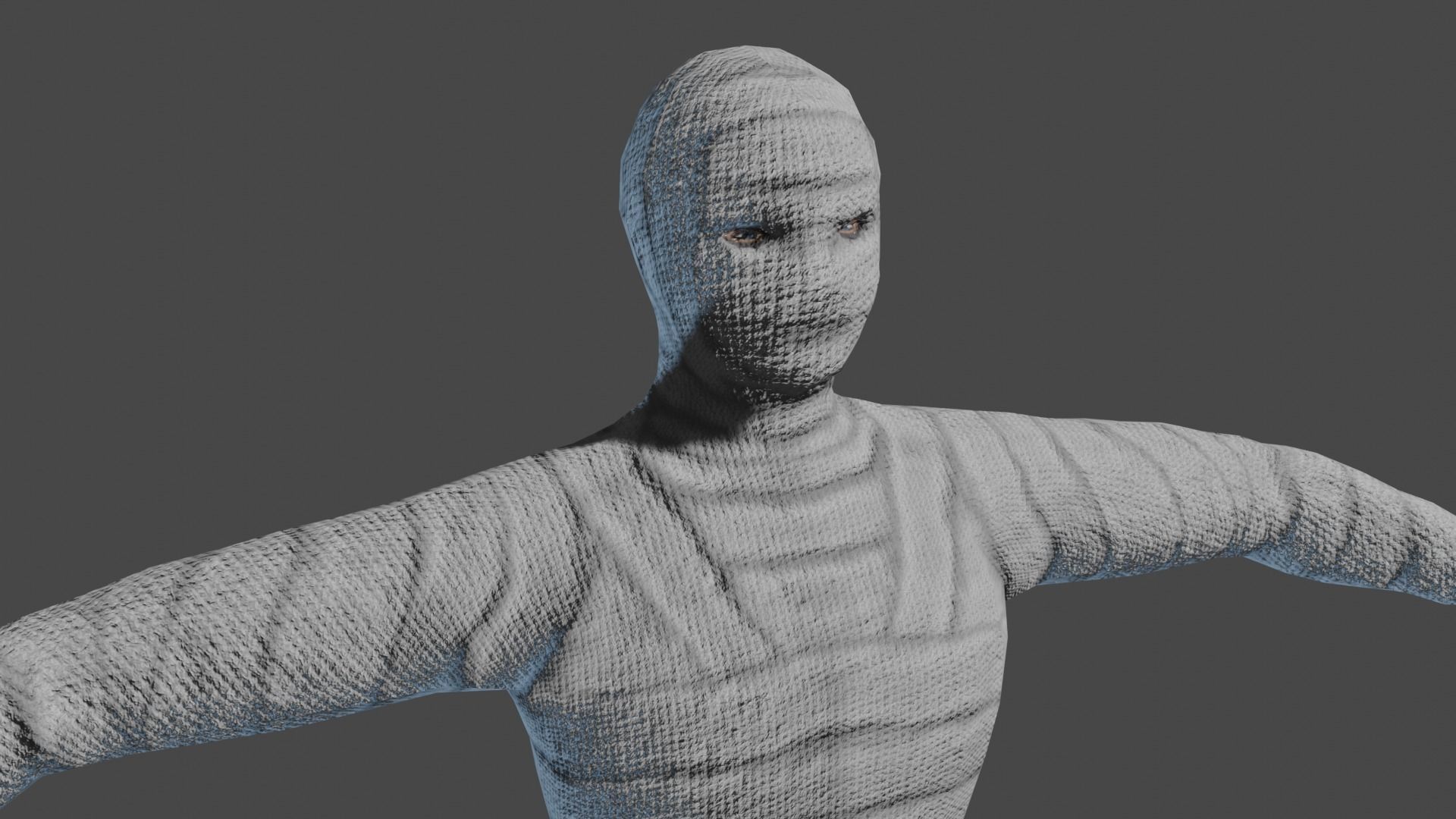 3D model Bandaged man VR / AR / low-poly | CGTrader