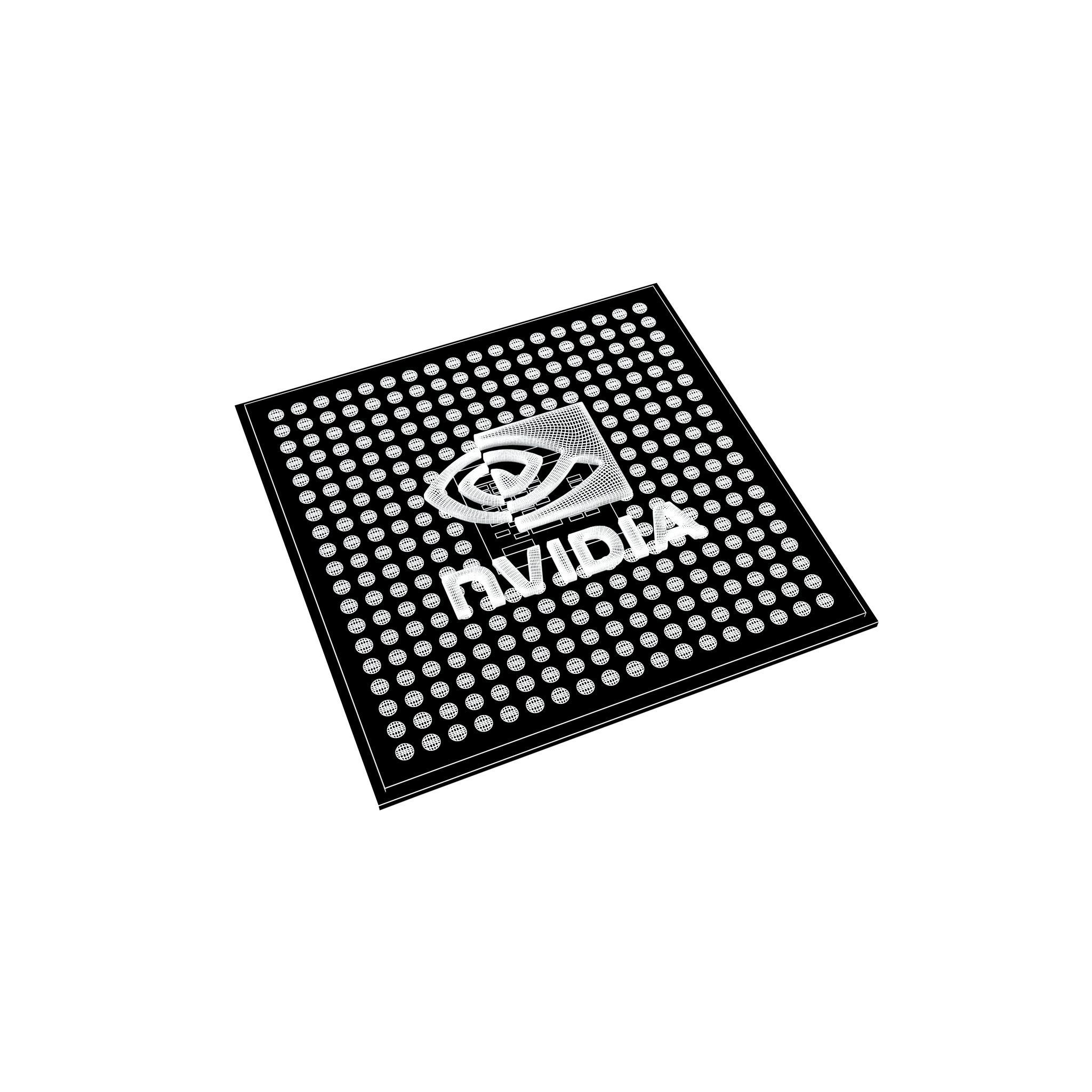 3D model Nvidia CPU v1 001 VR / AR / low-poly | CGTrader