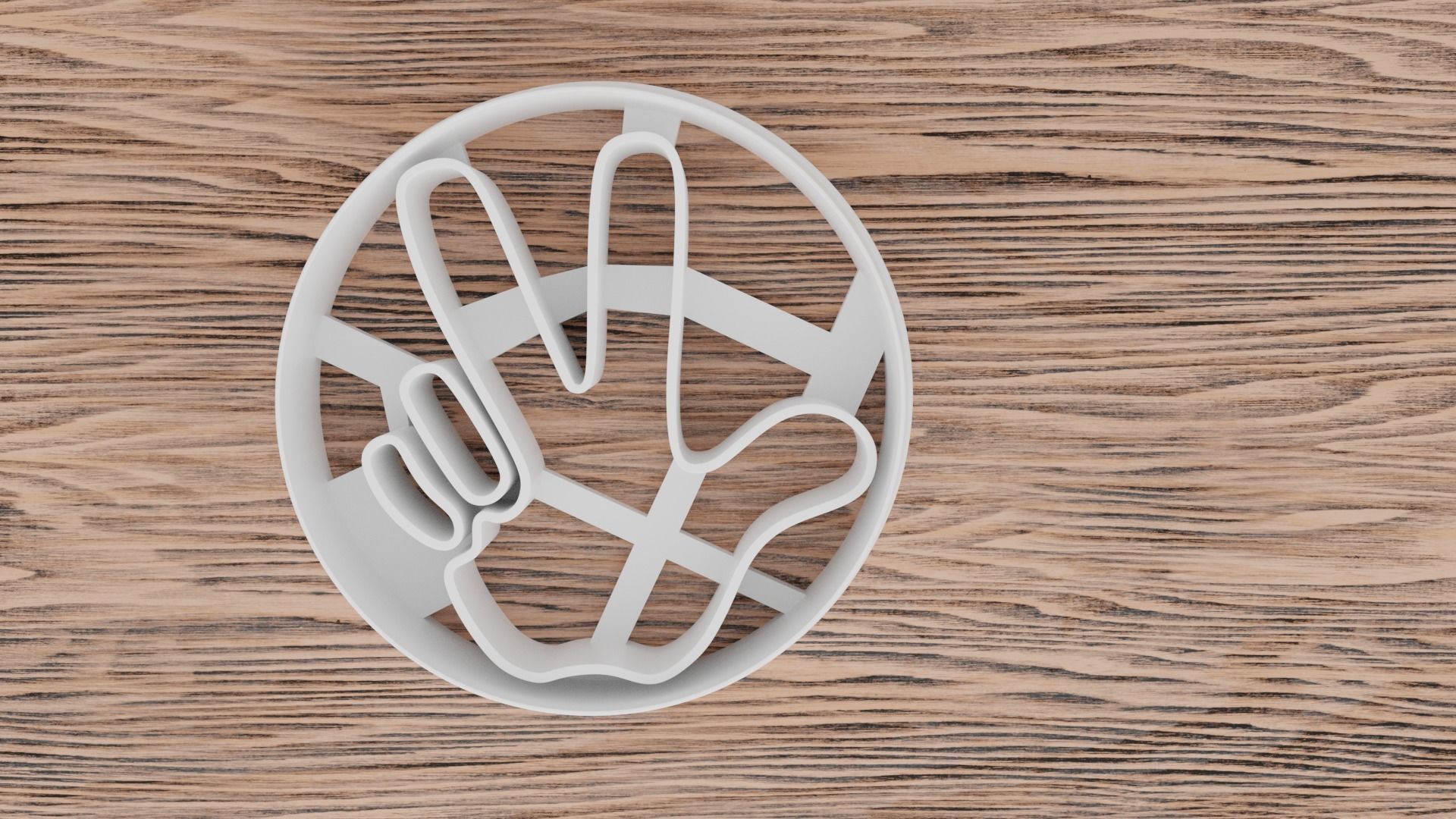 The shape of a hand from a cartoon fixie for a 3d printer 3D model 3D ...