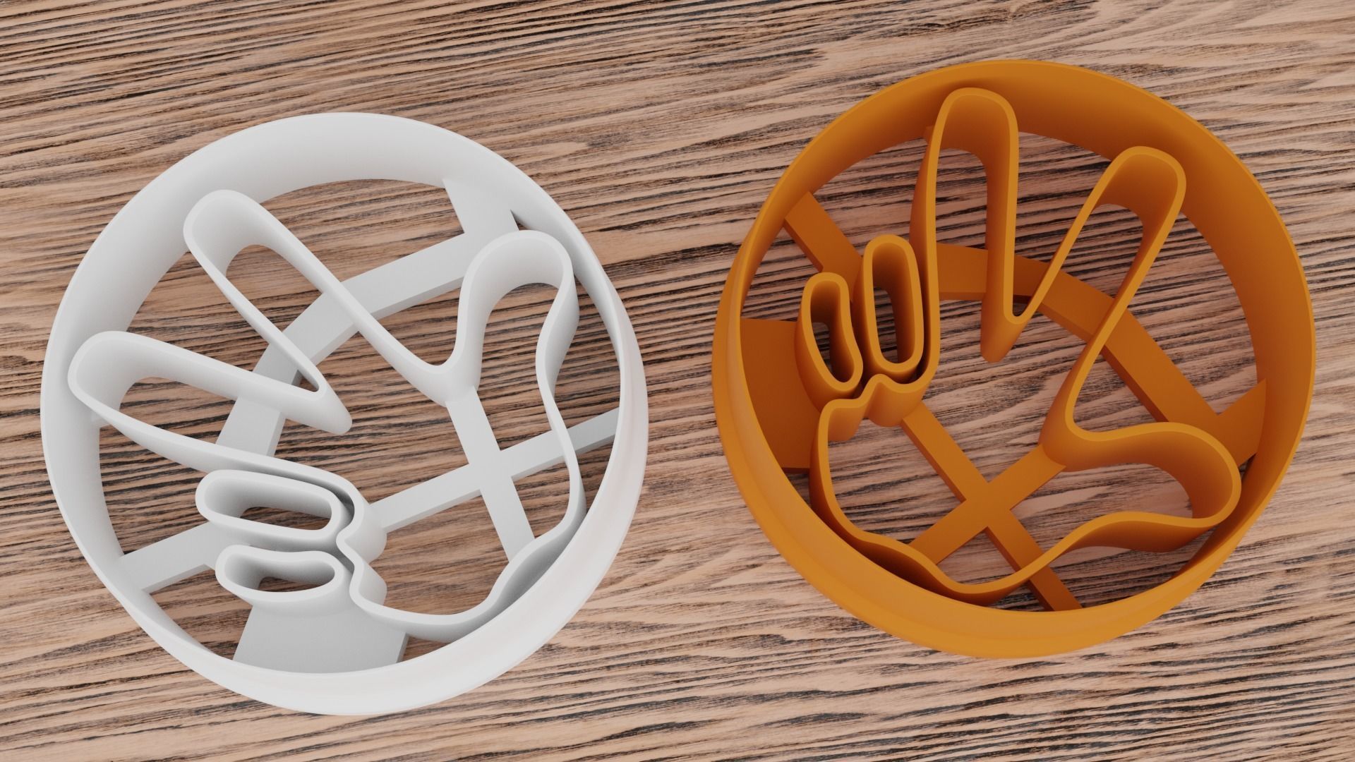 The shape of a hand from a cartoon fixie for a 3d printer 3D model 3D ...