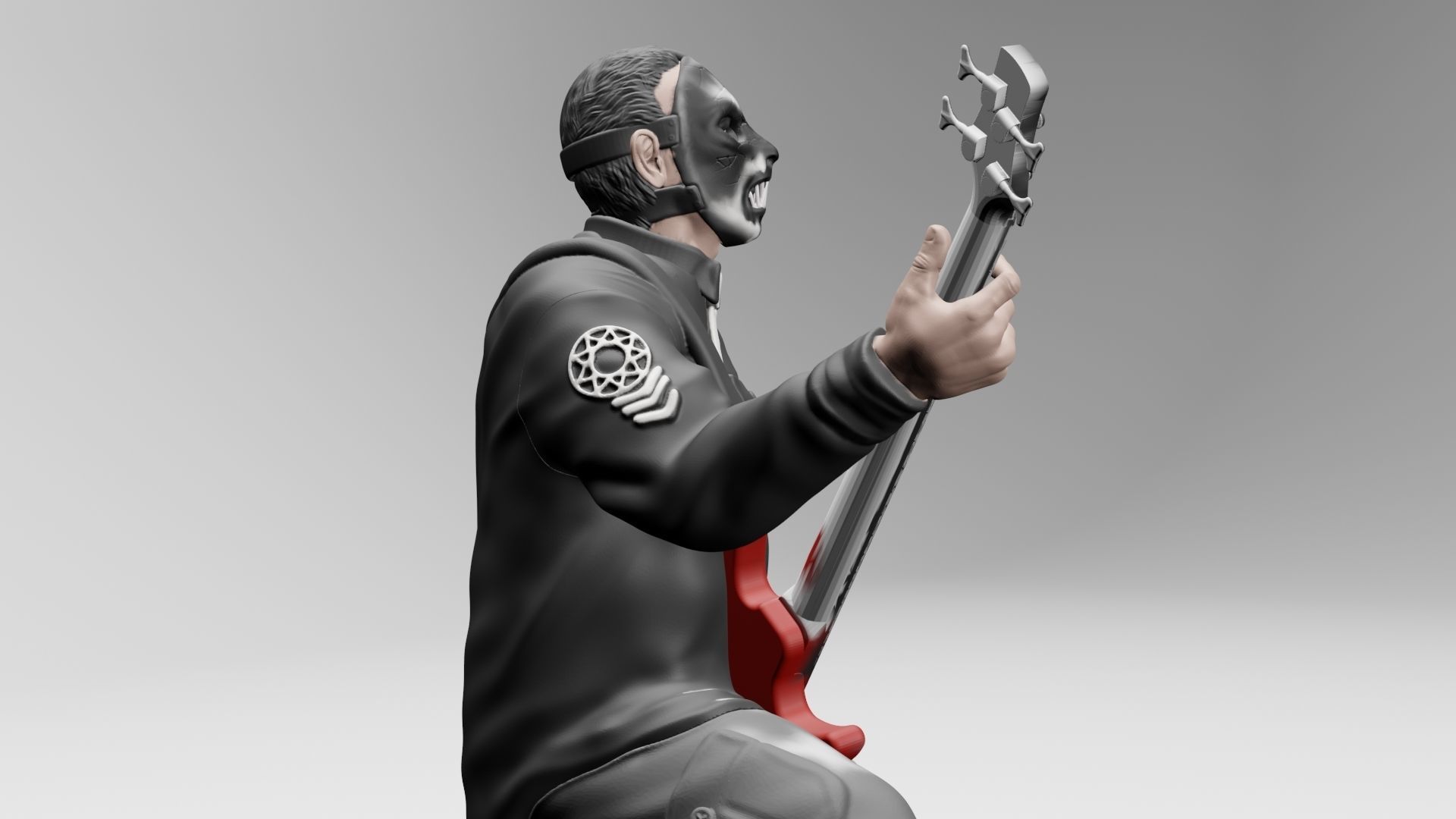 PAUL GRAY SLIPKNOT - 3DPRINTING 3D model 3D printable | CGTrader