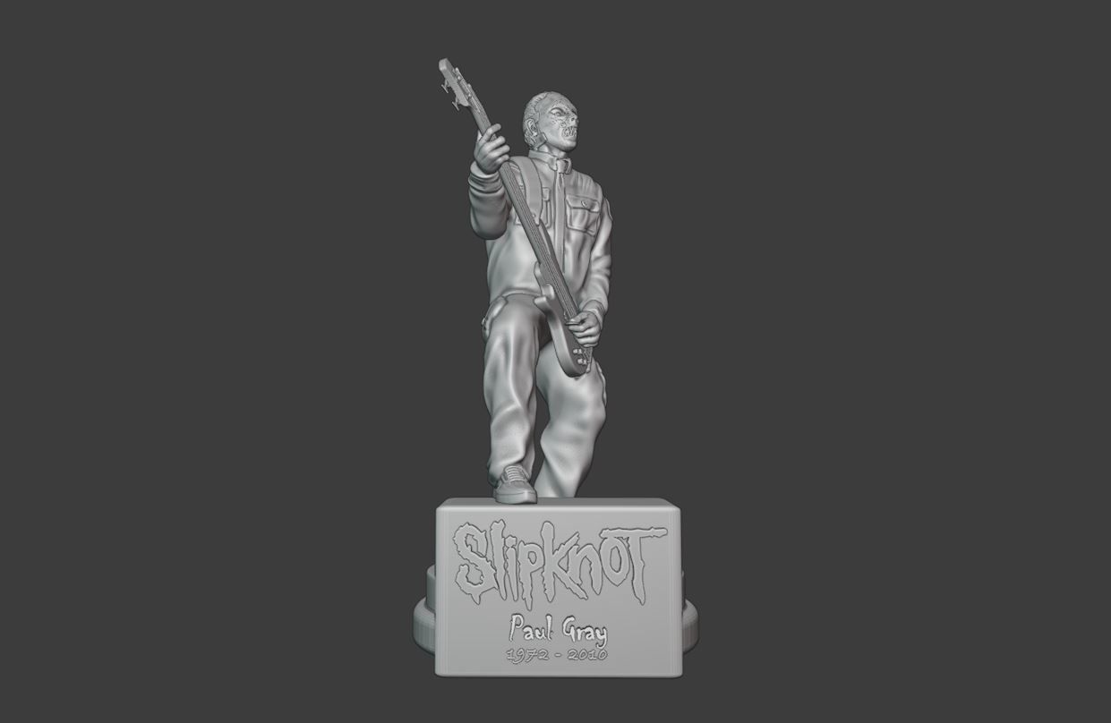 PAUL GRAY SLIPKNOT - 3DPRINTING 3D model 3D printable | CGTrader