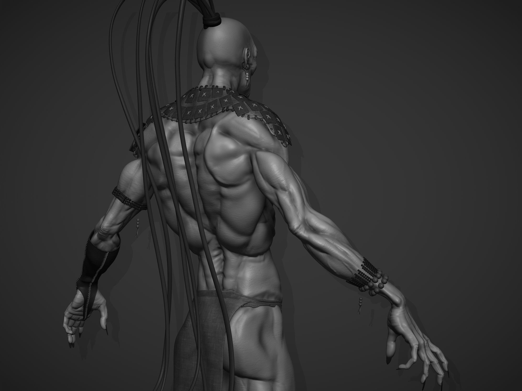 Gangly 3D model | CGTrader