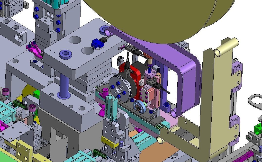 Auto linker bending and cutting machine 3D model | CGTrader