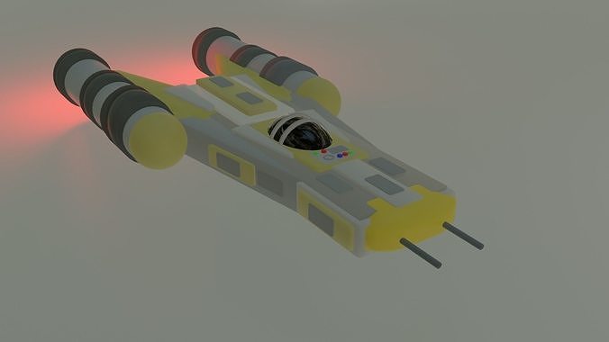 Star Wars Y-Wing Design free 3D model | CGTrader