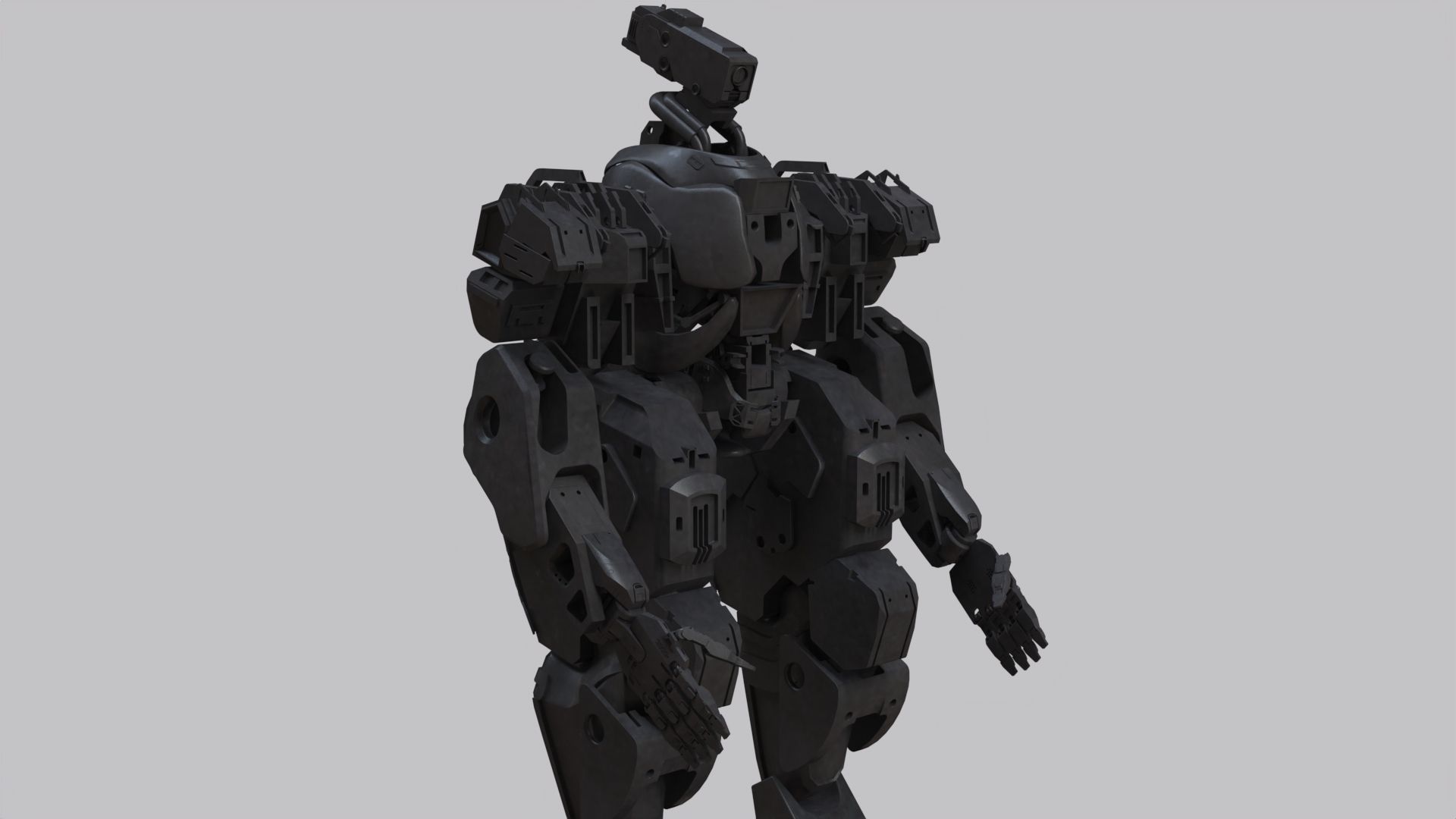 mech robot Grans scifi automat 3D model | CGTrader