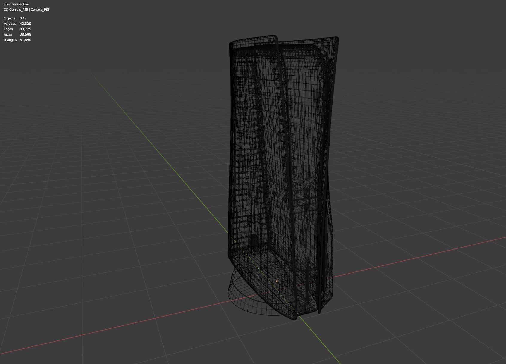 Playstation PS5 free 3D model | CGTrader