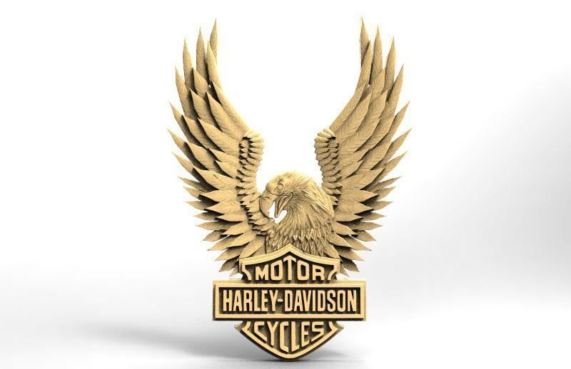 Harley davidson CNC 8 3D model 3D printable | CGTrader