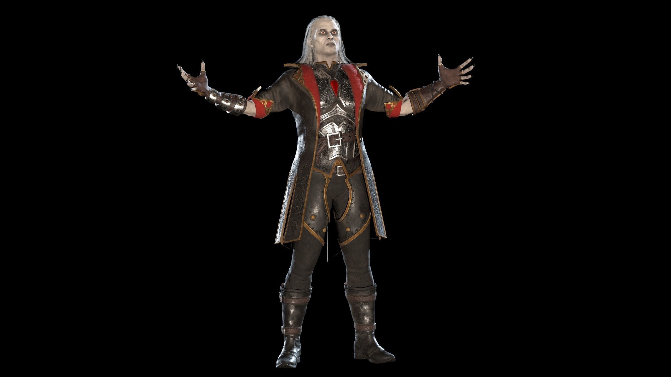 3D model vampir 2 VR / AR / low-poly rigged | CGTrader