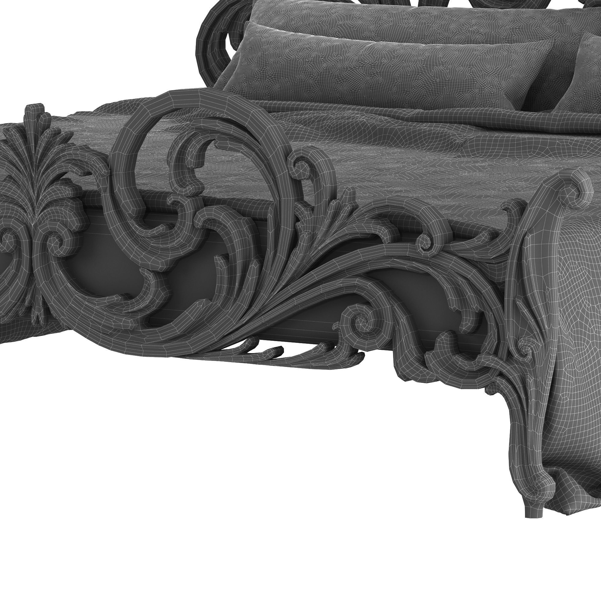 dico bed 3D model | CGTrader