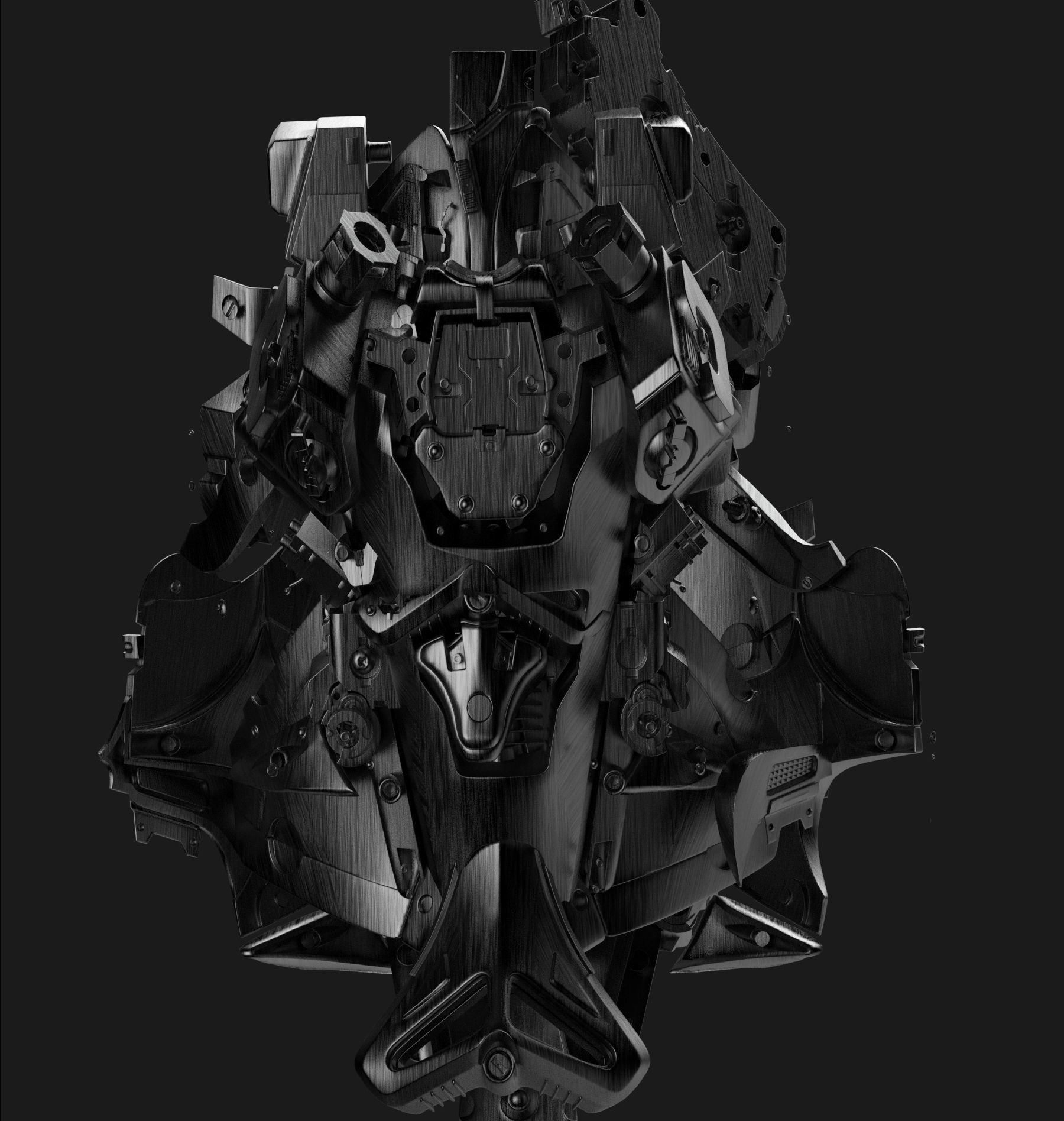 Armor tech free 3D model | CGTrader