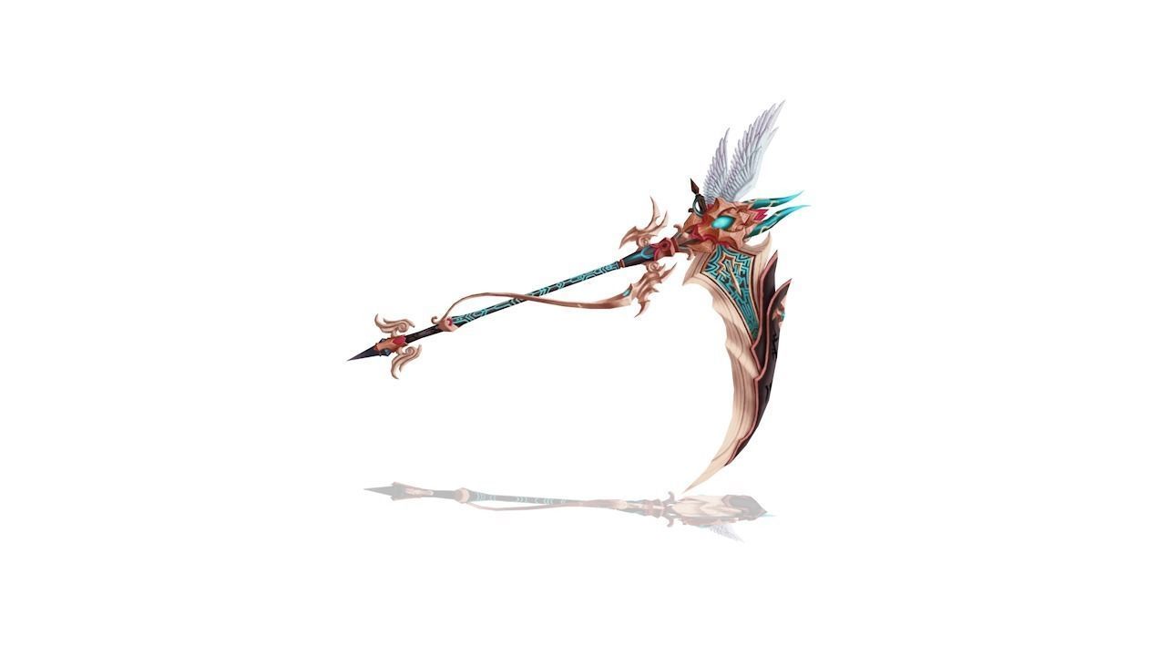 3D model Angel Scythe VR / AR / low-poly | CGTrader