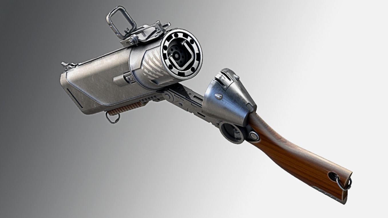 Conceptual Gun free 3D model | CGTrader