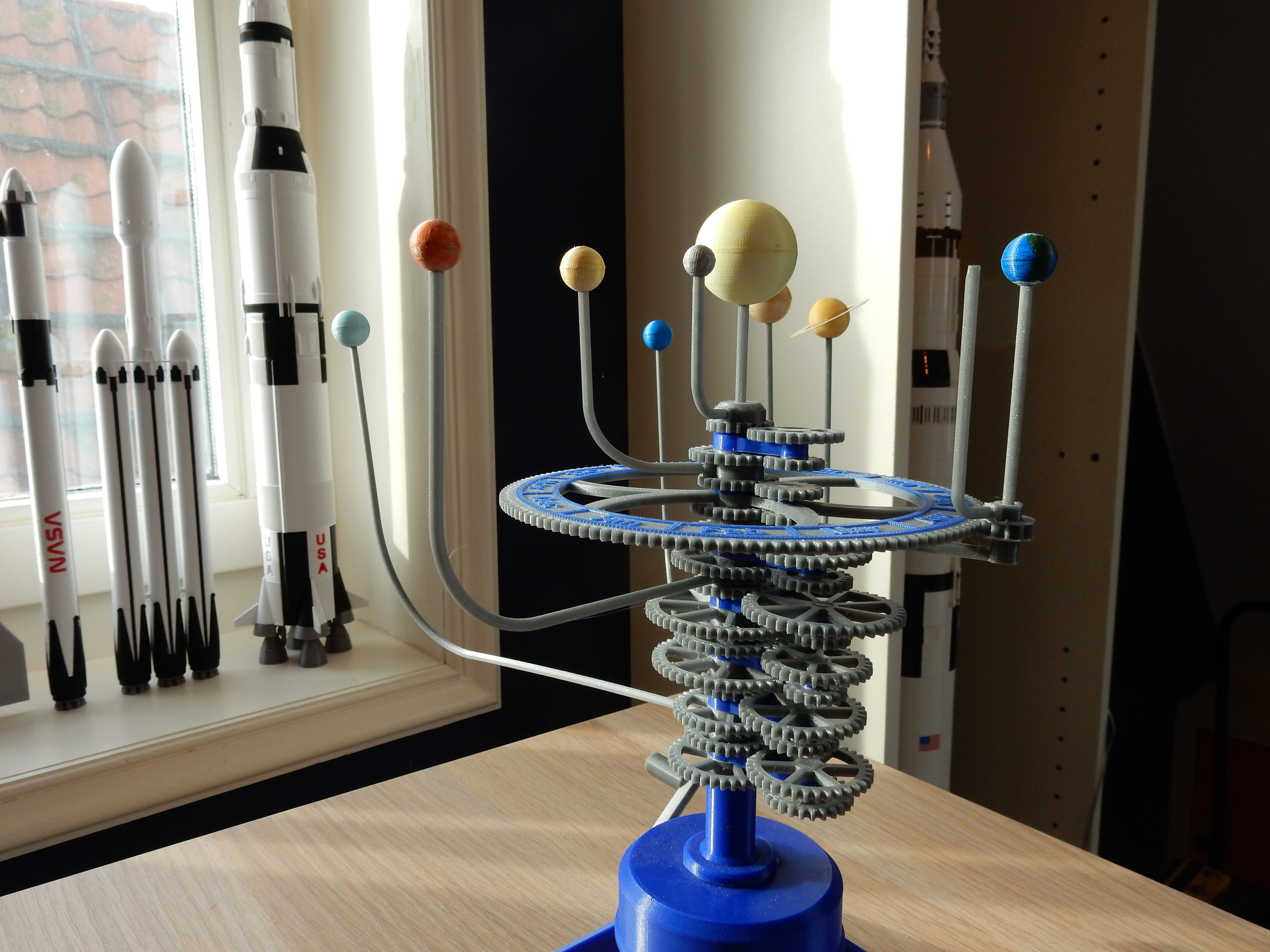 Solar System Planetarium 3D model 3D printable | CGTrader