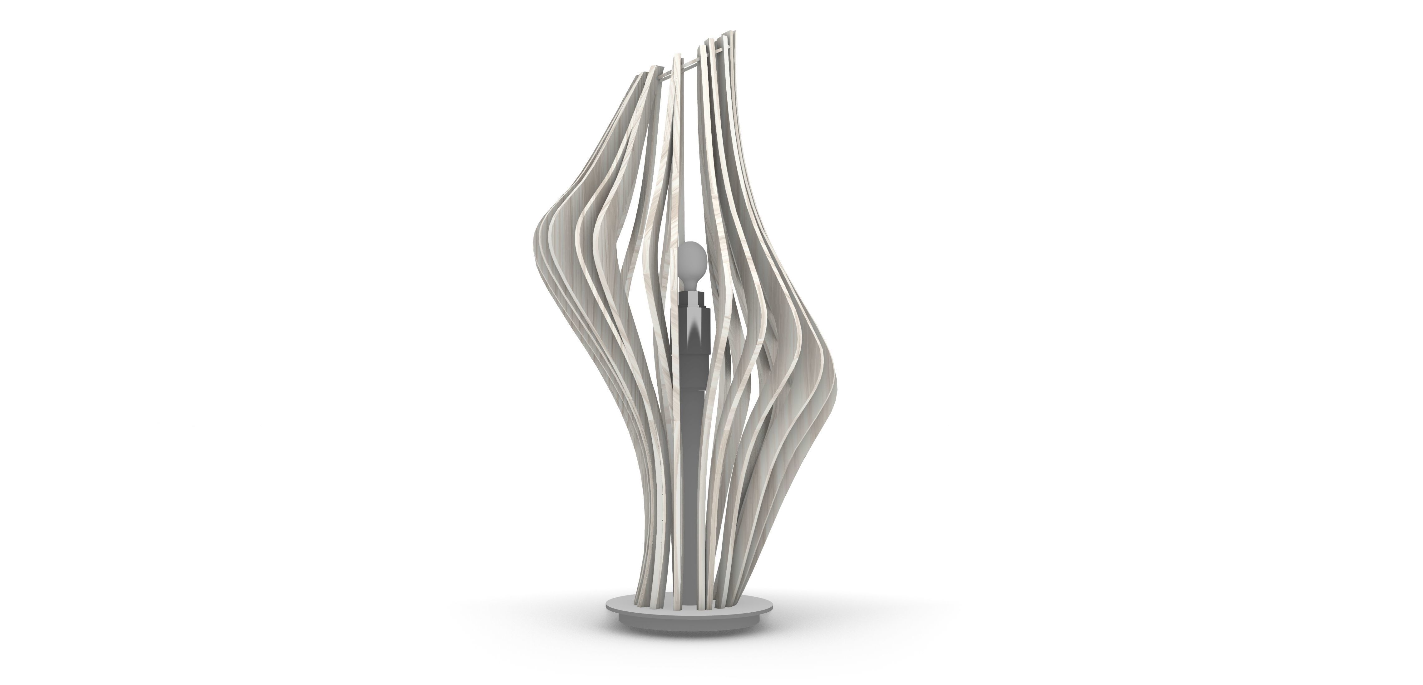 Parametric Lamp 3D model | CGTrader