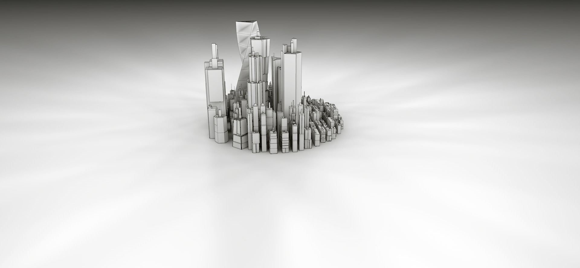 Sci Fi Cityscape Mega Pack Cyberpunk 57 Greeble Buildings Lot free 3D ...