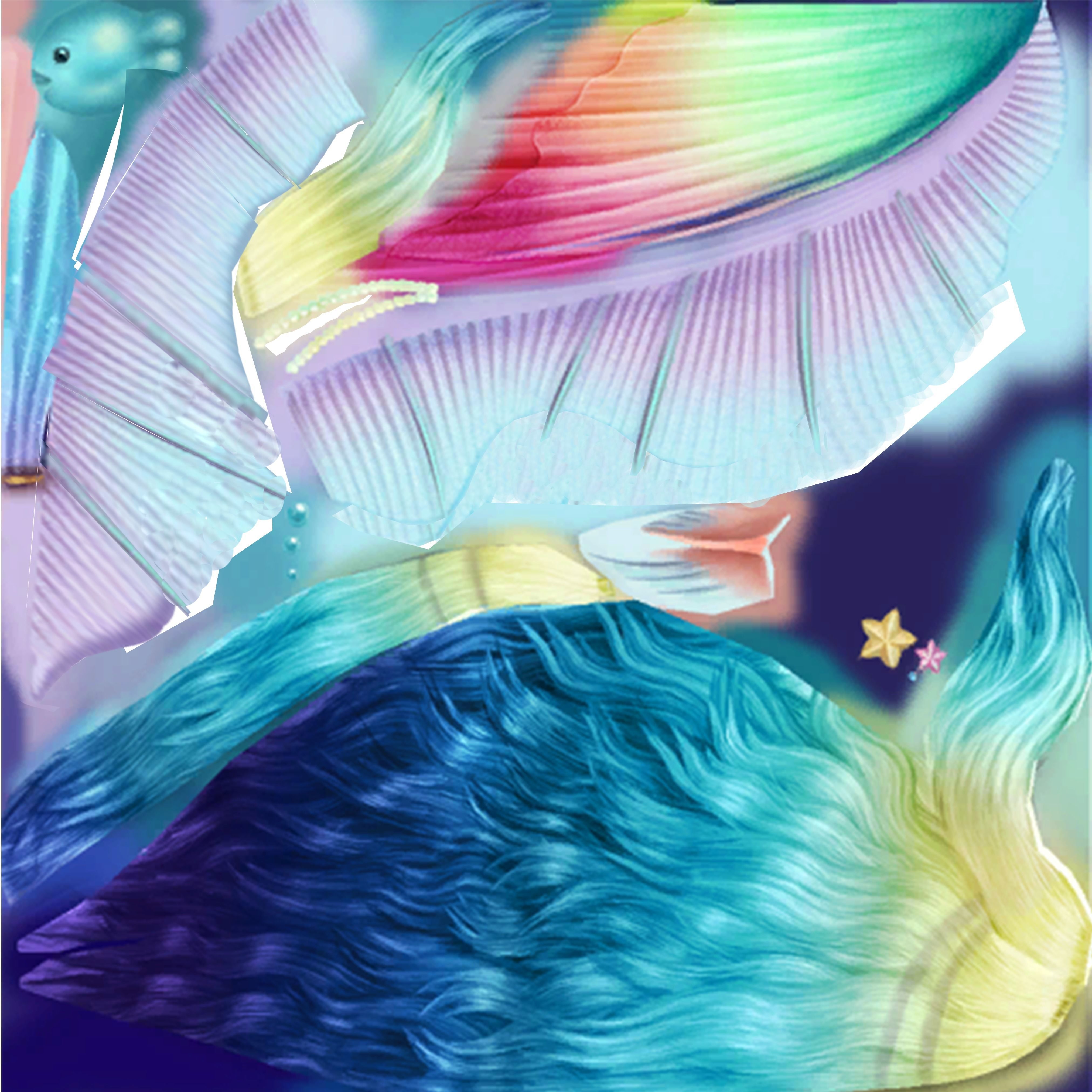 Mermaid Alembic animated file free 3D model animated | CGTrader