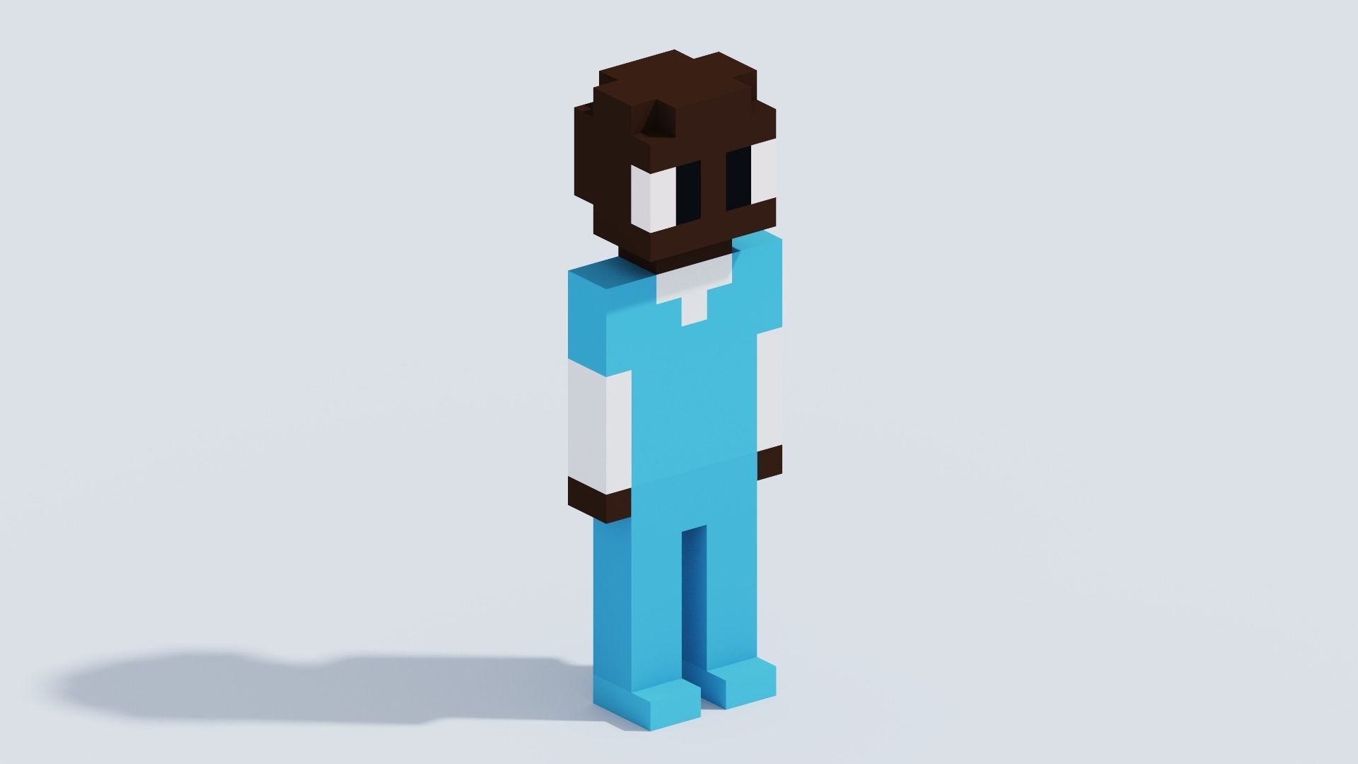 3D model Voxel Human T7 VR / AR / low-poly | CGTrader