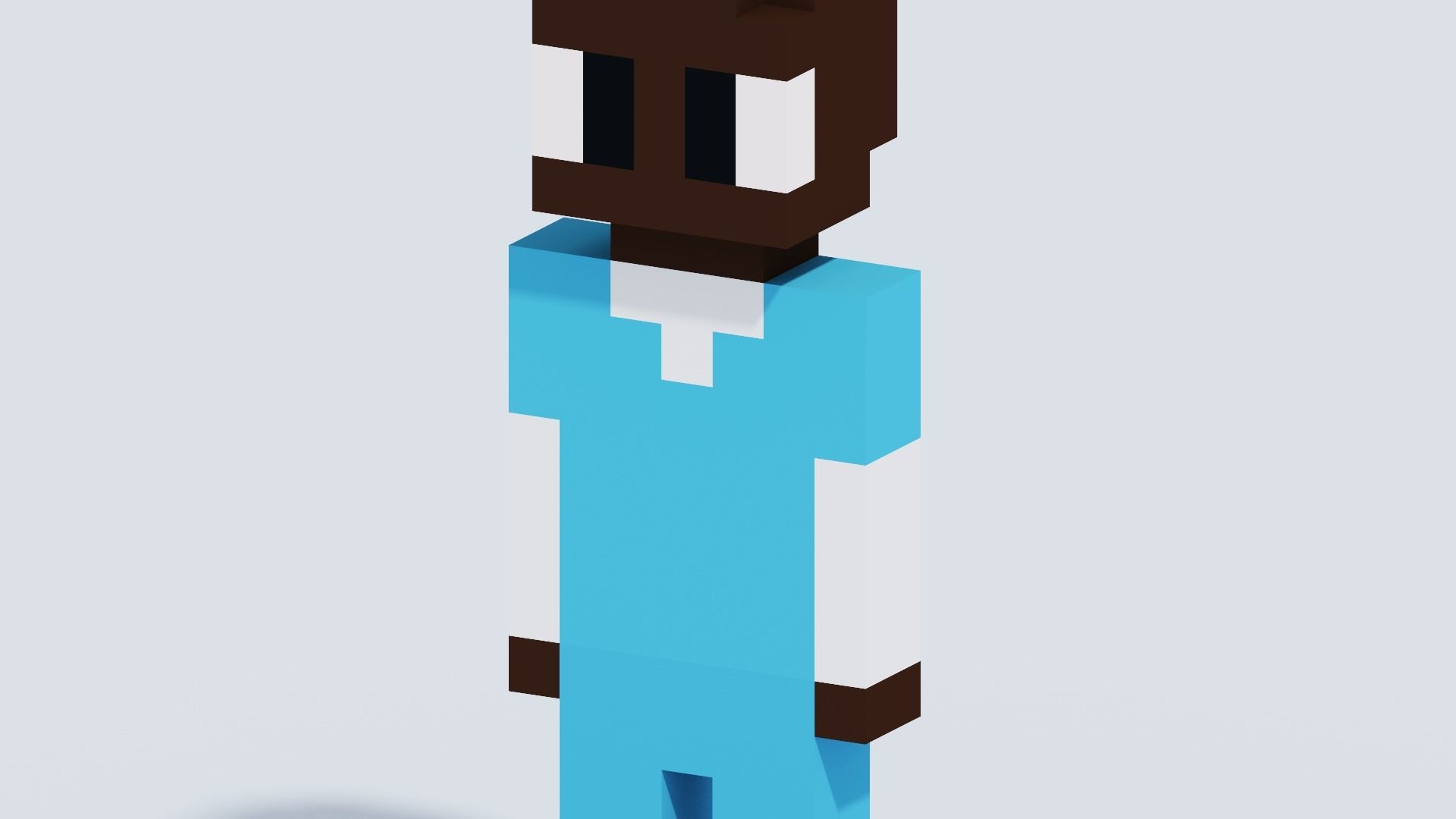 3D model Voxel Human T7 VR / AR / low-poly | CGTrader